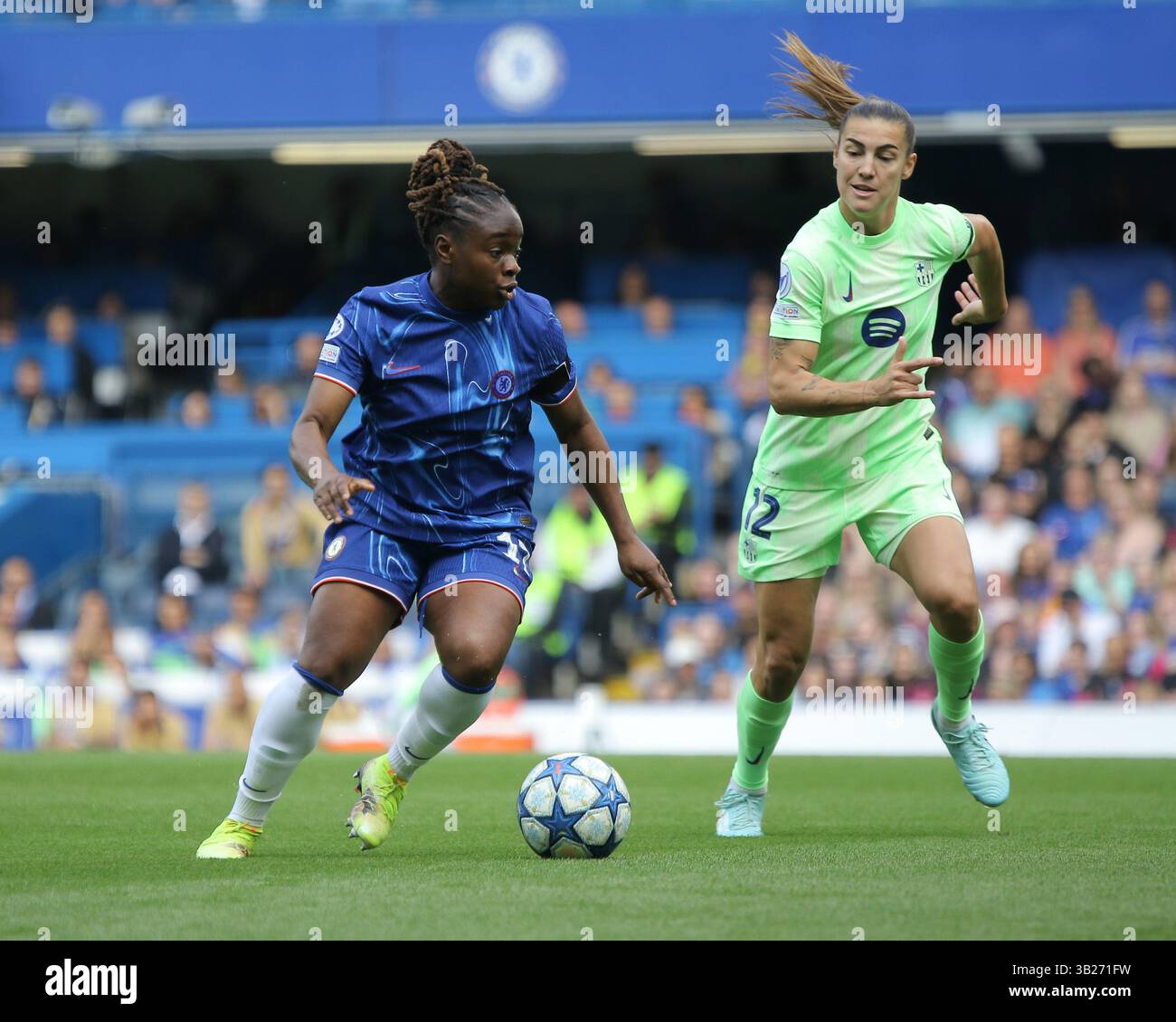 London, United Kingdom. 27 April, 2025. Sandy Baltimore of Chelsea on ...