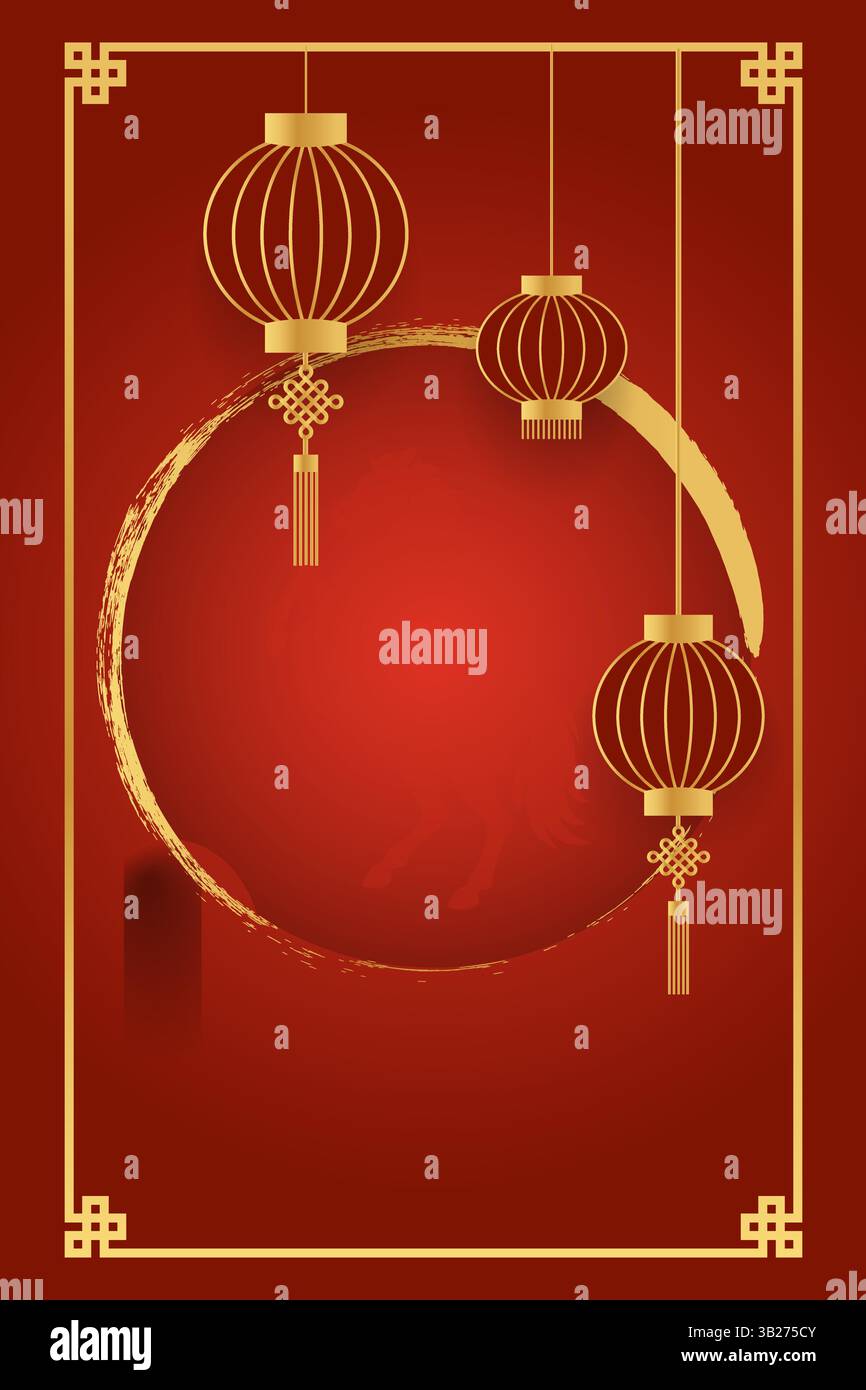 Illustration celebrating chinese new Stock Vector Images - Alamy