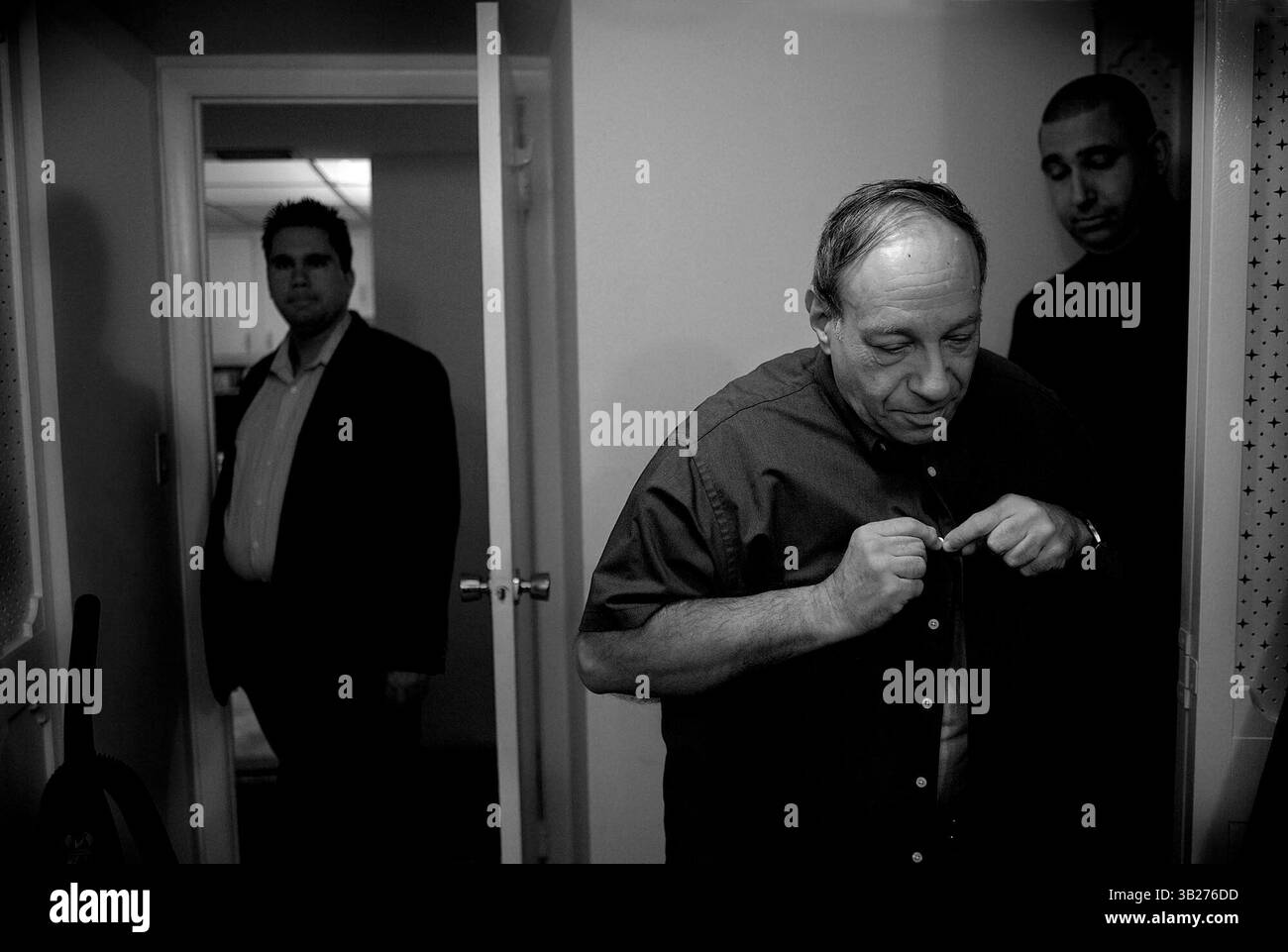 Aug 22, 2009 - Sunrise, Florida, USA - Howard Mallinger gets ready for ...