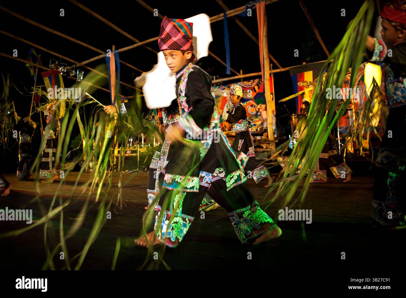 Aug 16, 2009 - Davao, Mindanao, Philippines - A young participant in ...