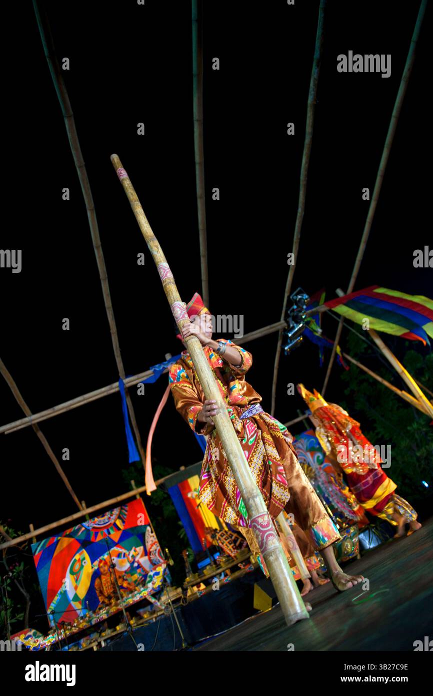 Aug 16, 2009 - Davao, Mindanao, Philippines - A young participant in ...