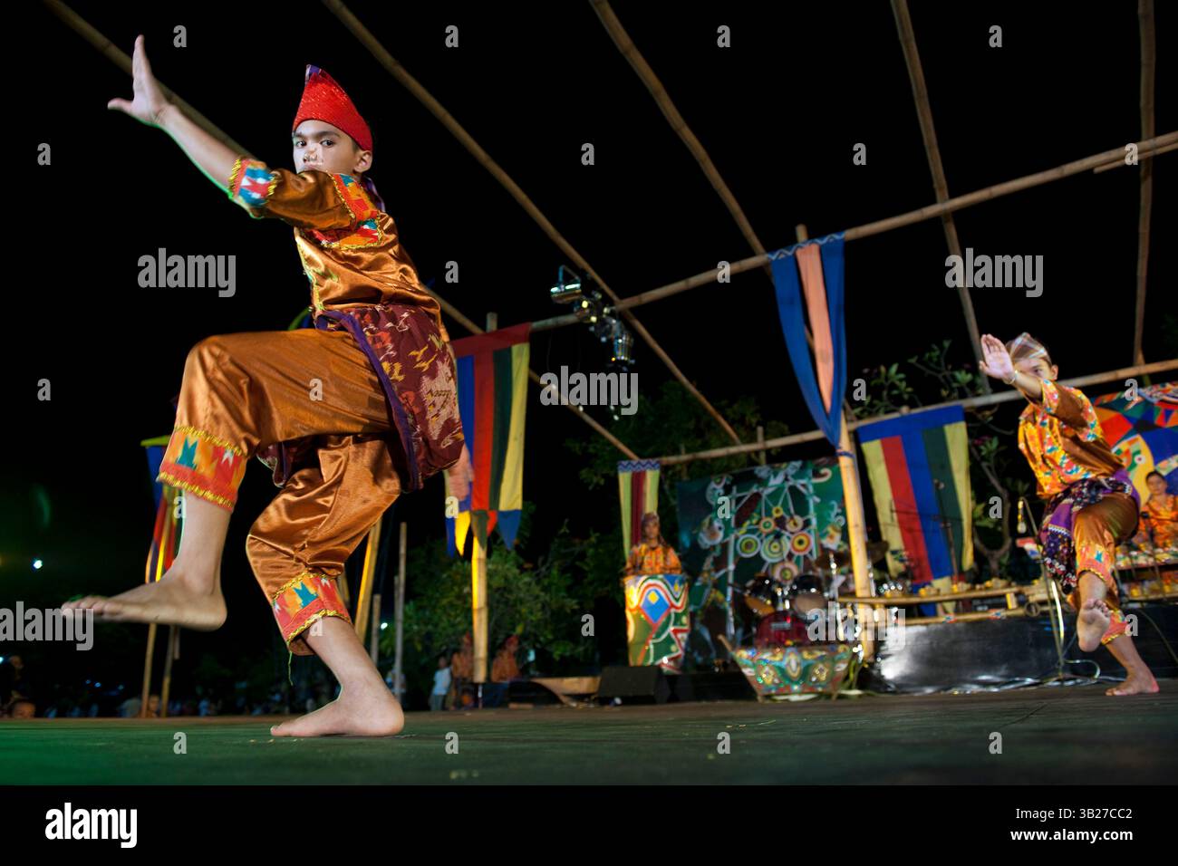 Aug 16, 2009 - Davao, Mindanao, Philippines - A young participant in ...