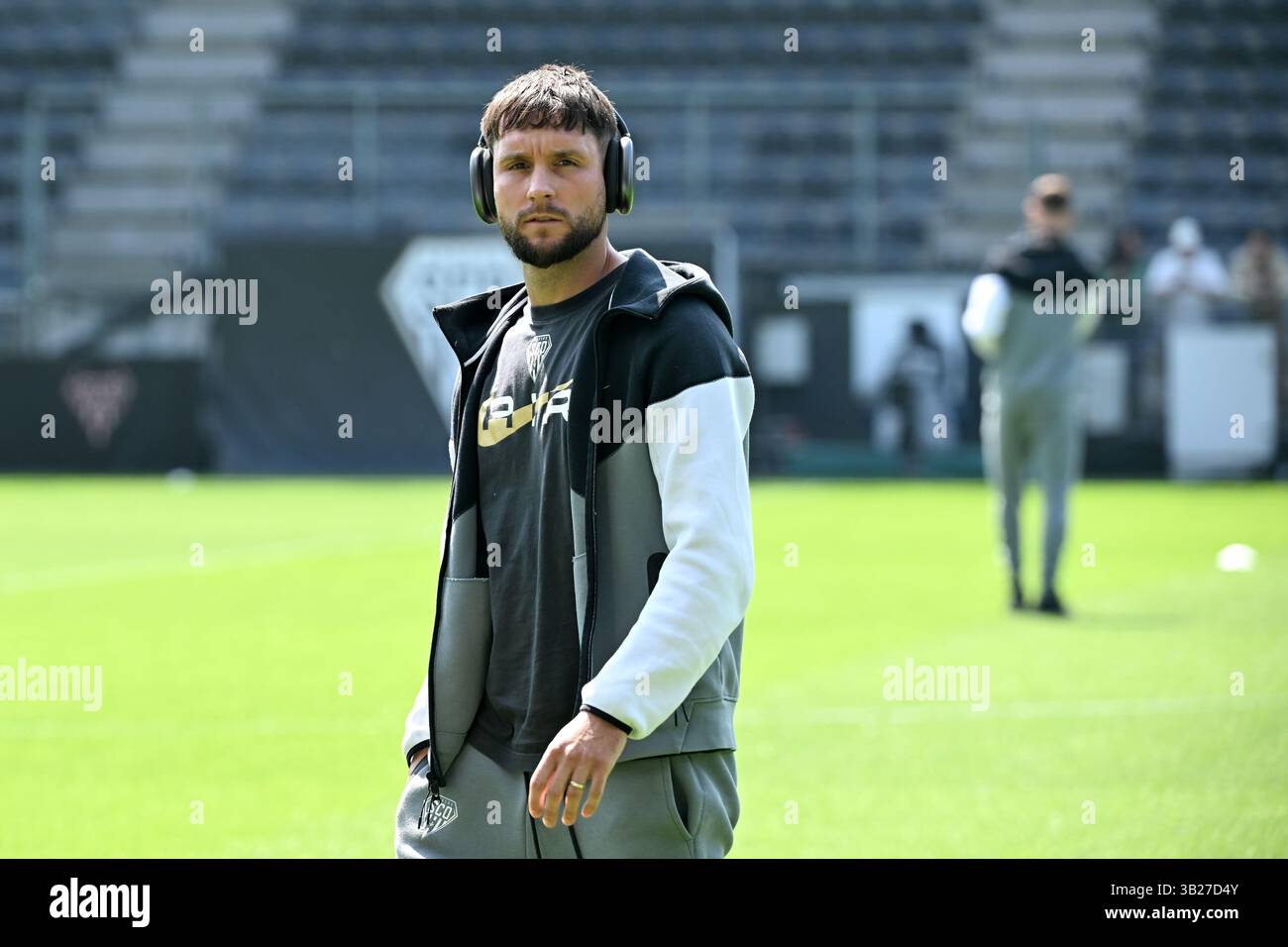 21 Jordan LEFORT (sco) during the Ligue 1 McDonald's match between ...