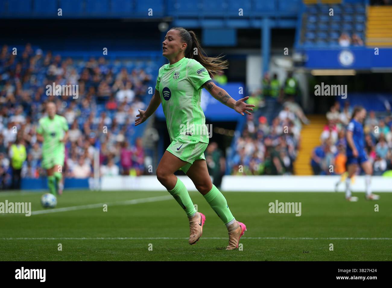 27th April 2025; Stamford Bridge, London, England: UEFA Womens ...