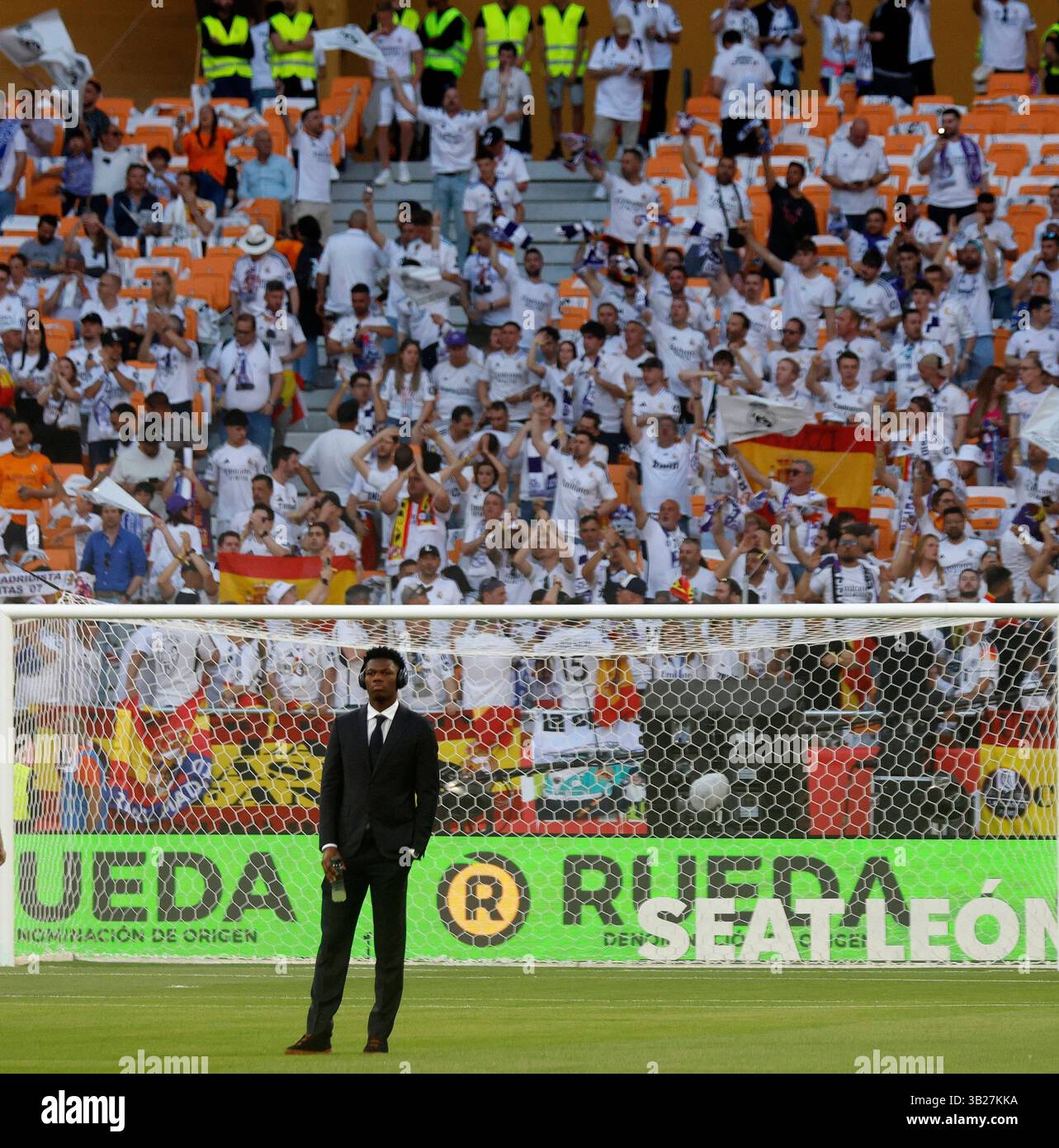 Spanish King Cup (Copa del Rey) final soccer match FC Barcelona vs Real ...
