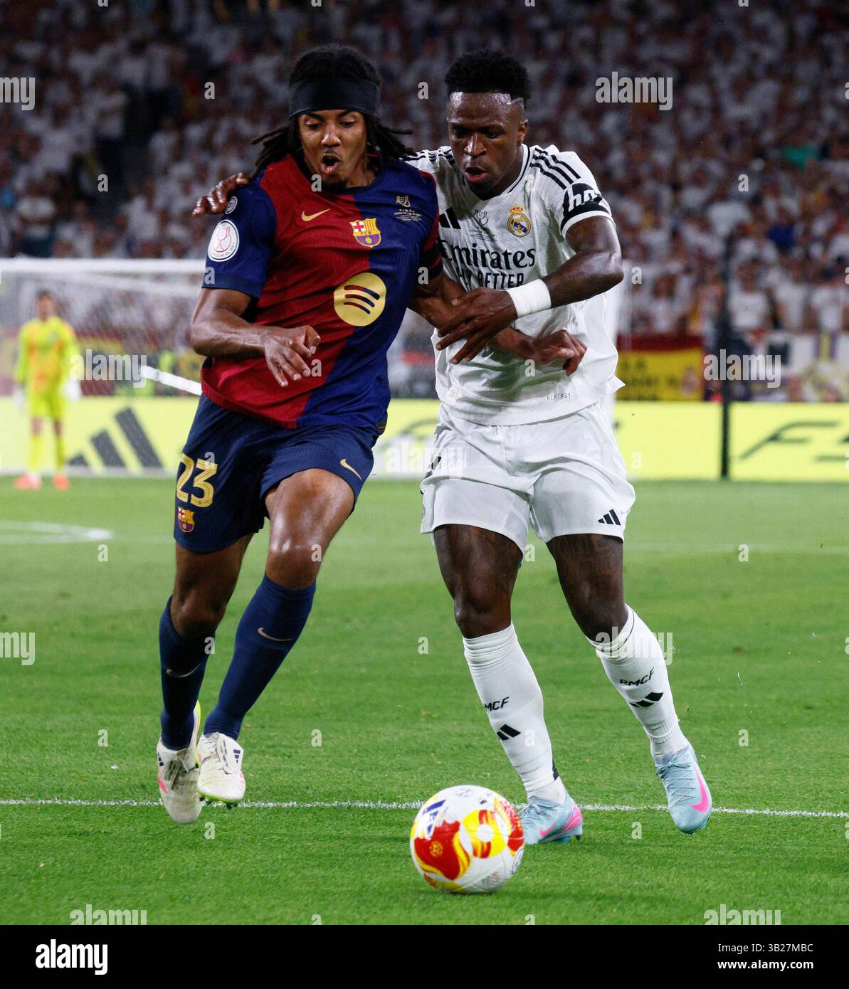 Spanish King Cup (Copa del Rey) final soccer match FC Barcelona vs Real ...