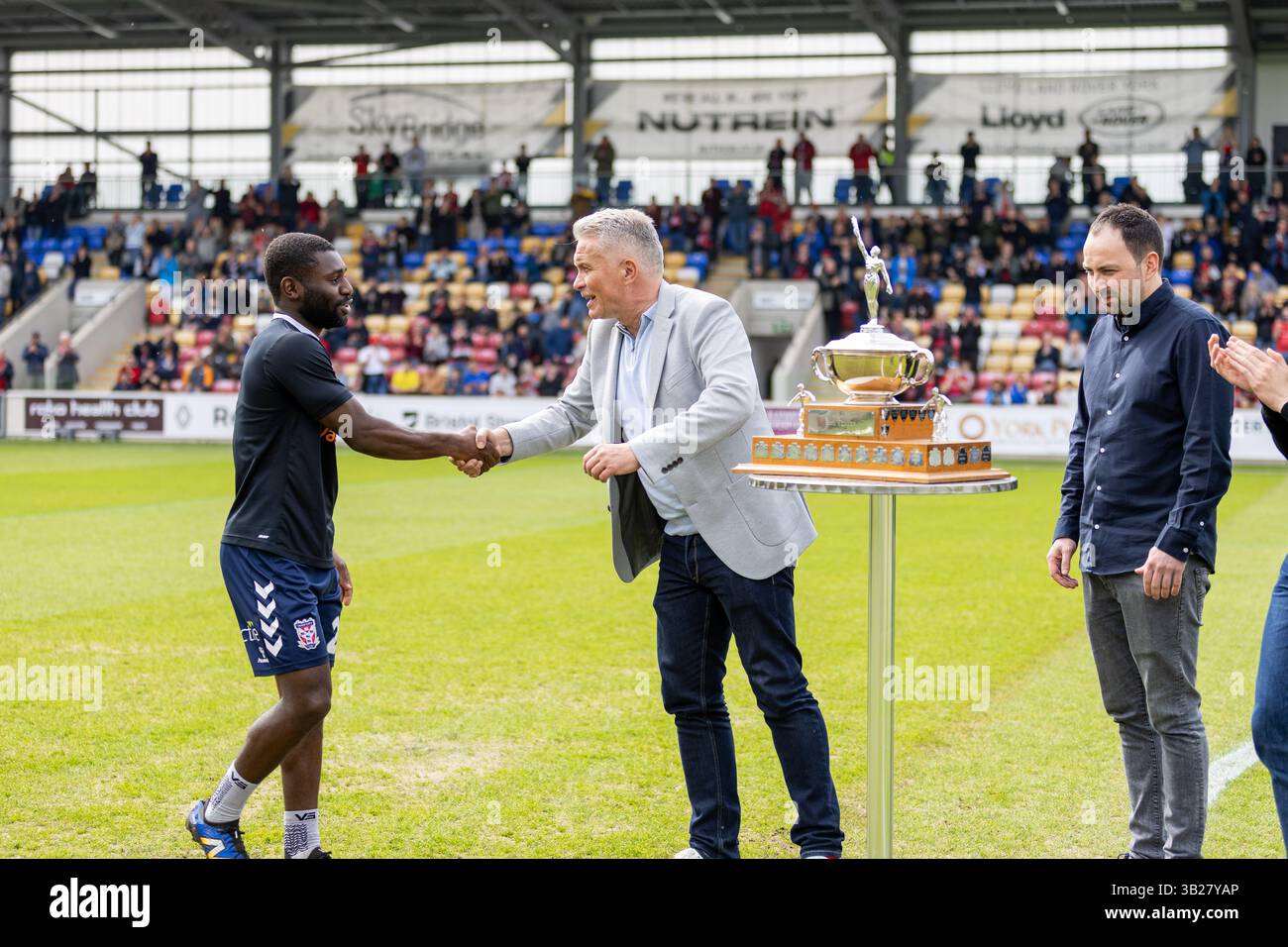 York, United Kingdom, 26 April 2025, York City VS Solihull Moors ...