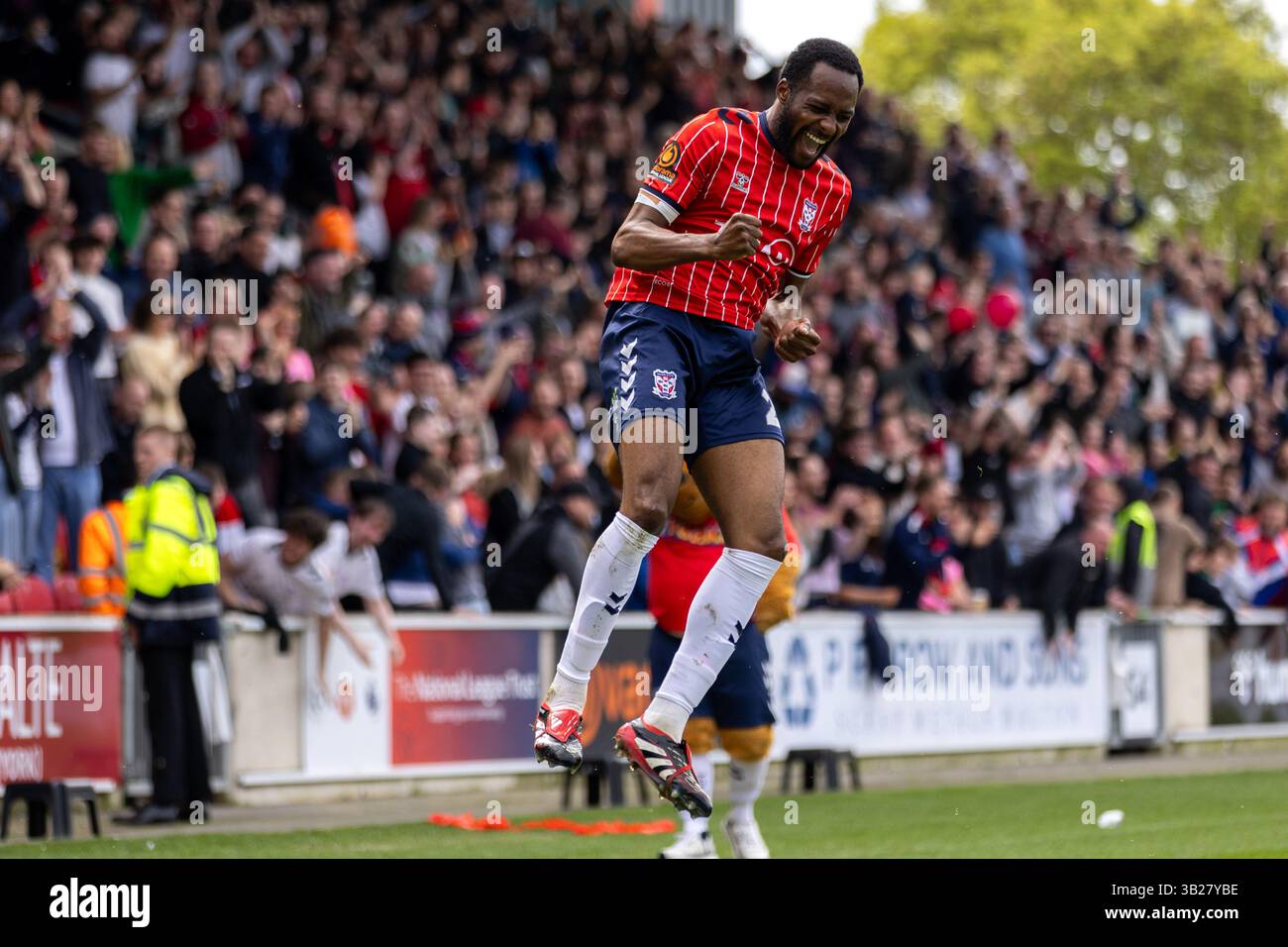 York, United Kingdom, 26 April 2025, Cameron John, York city player ...