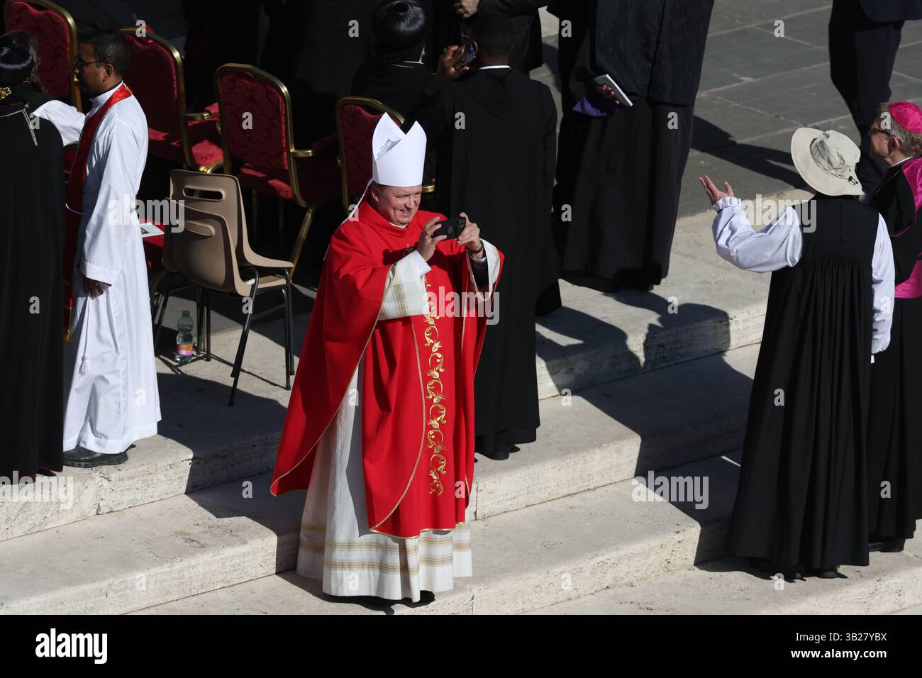 Vatican City, April 26, 2025: Cardinal Giovanni Battista Re celebrates ...