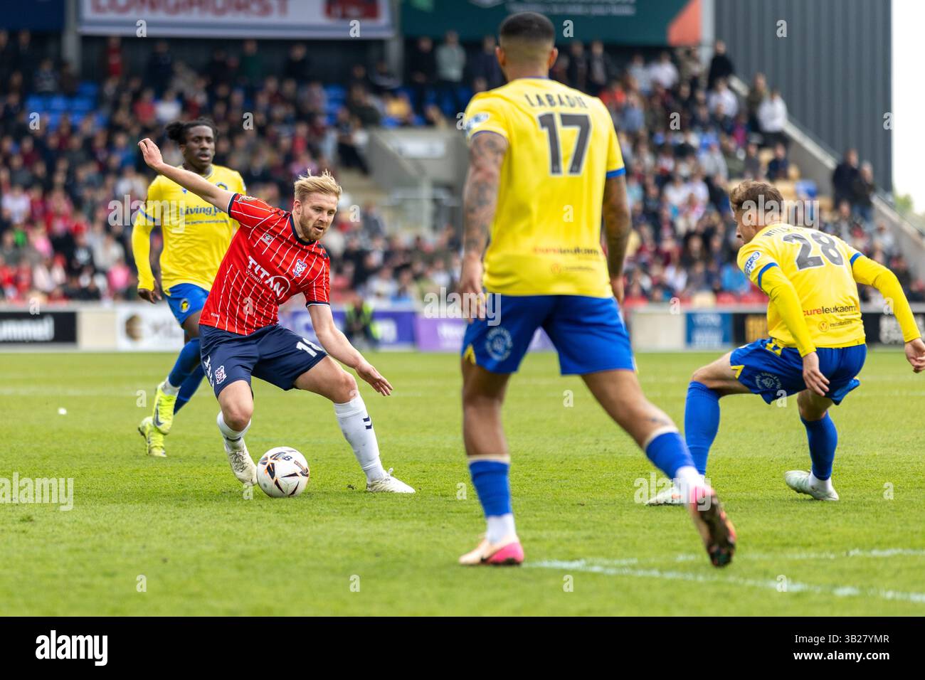 York, United Kingdom, 26 April 2025, Dan Batty, Joss Labadie and Joss ...