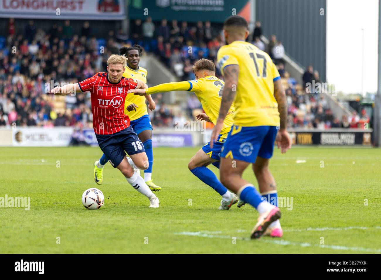 York, United Kingdom, 26 April 2025, Dan Batty, Joss Labadie and Joss ...