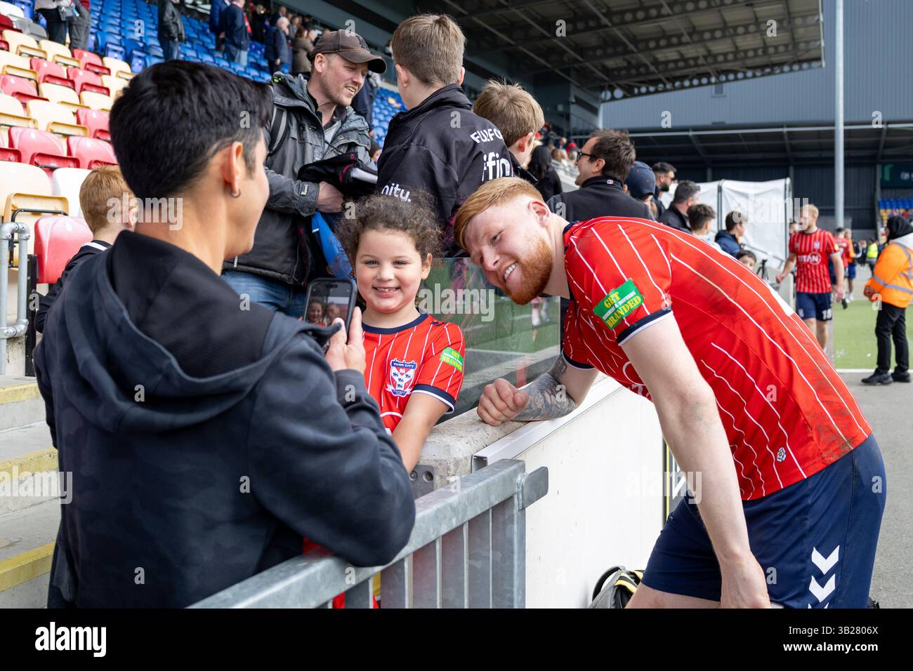York, United Kingdom, 26 April 2025, Josh Stones at York City VS ...