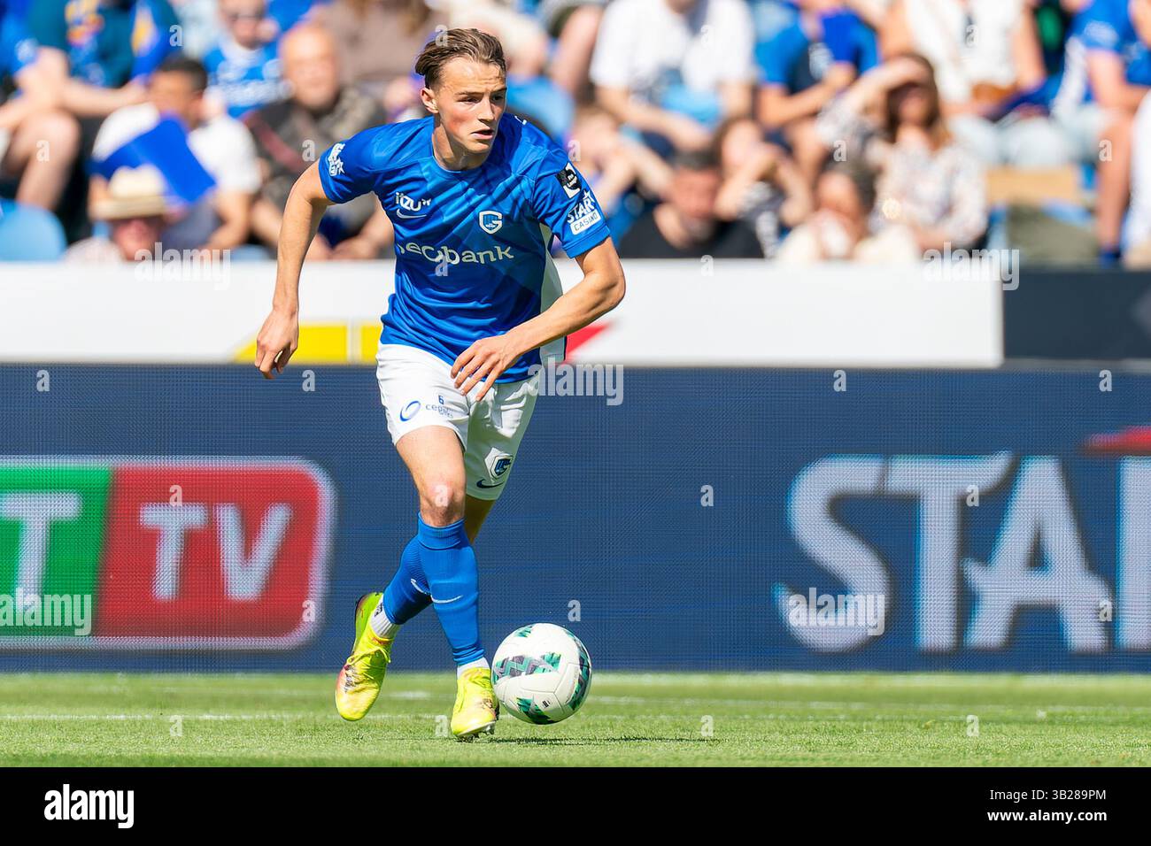 Genk, Belgium. 27th Apr, 2025. GENK, BELGIUM - APRIL 27: Matte Smets of ...