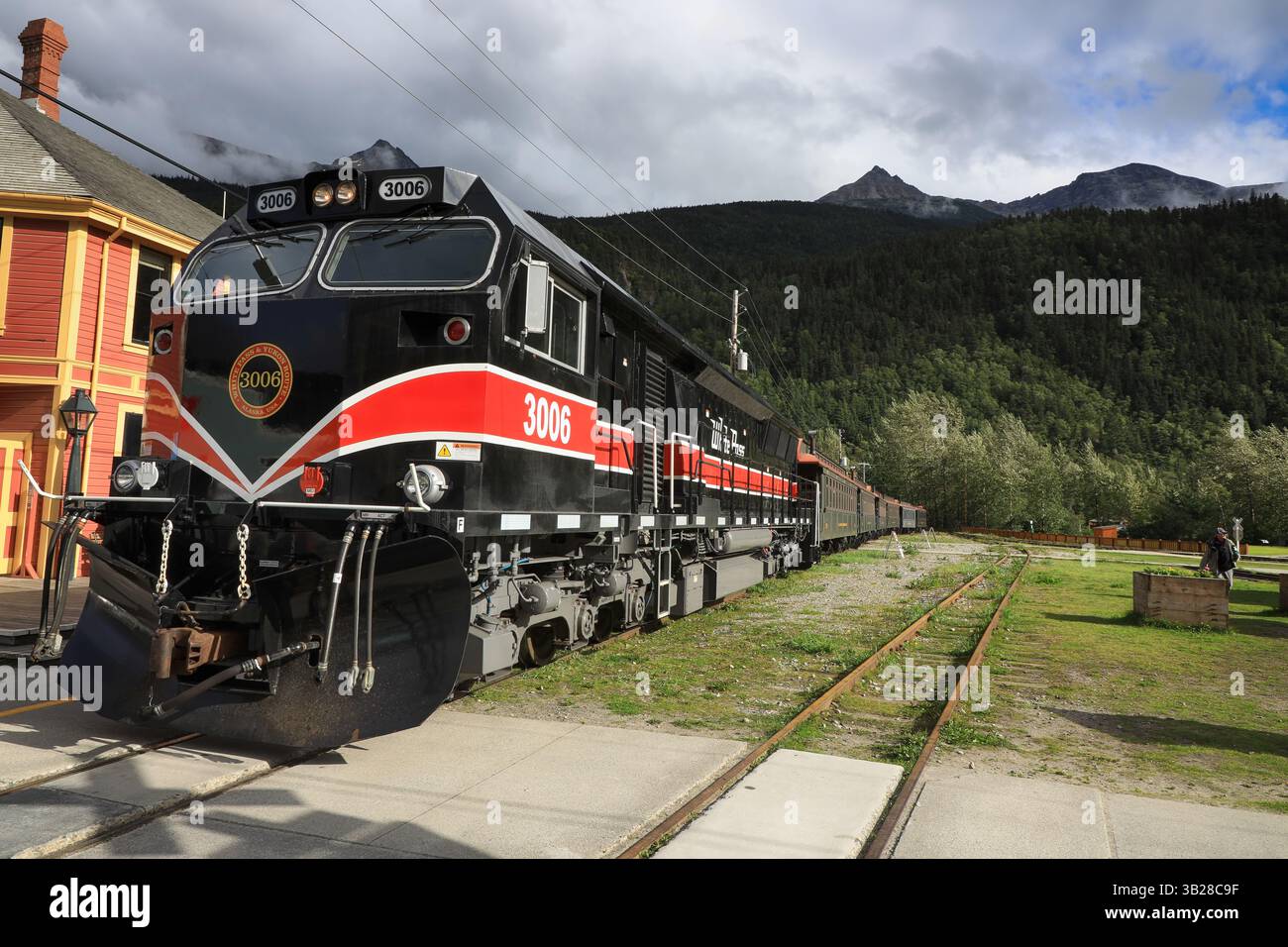 White Pass and Yukon Route, Canadian and U.S. Class III narrow-gauge ...
