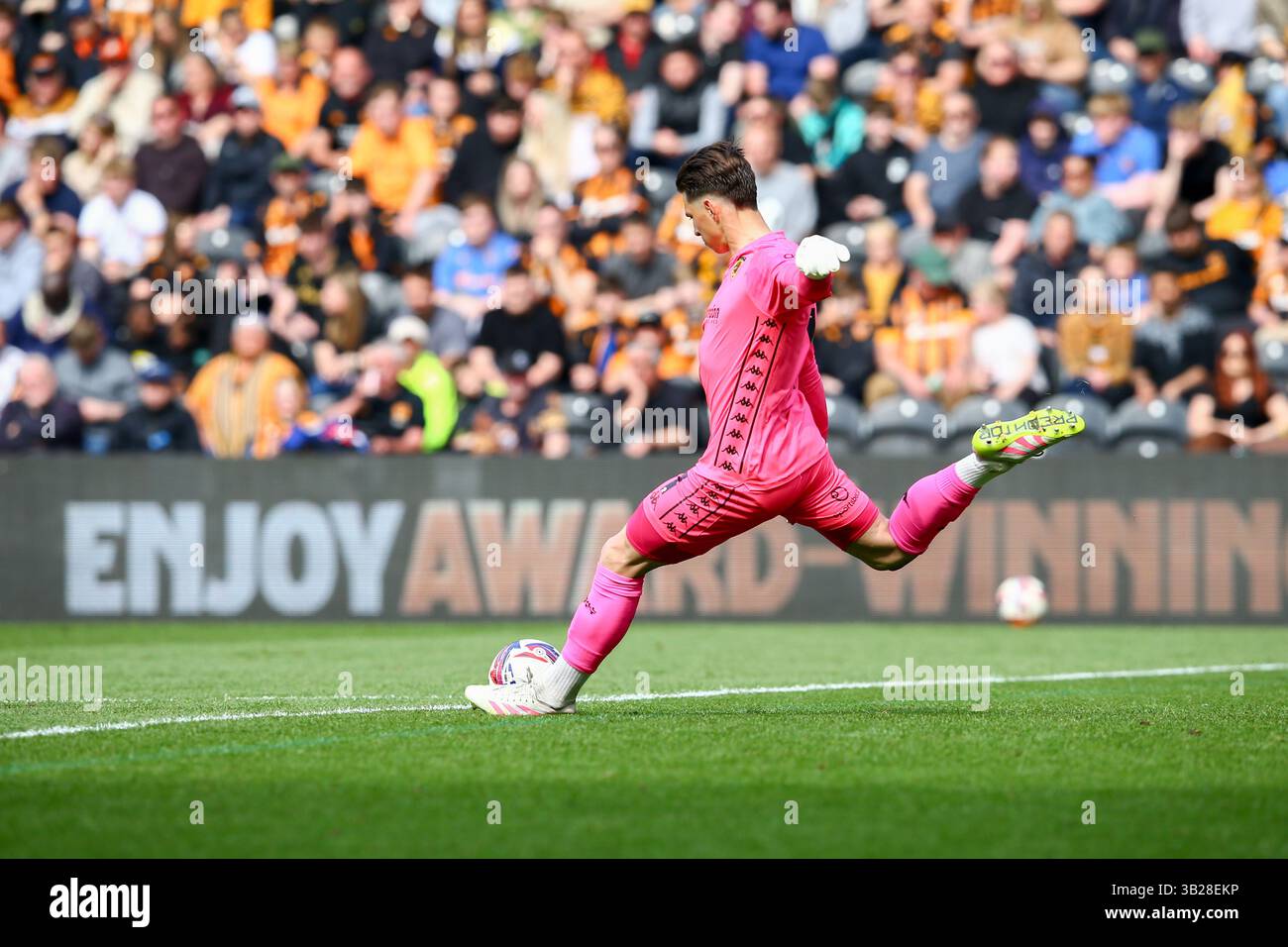 MKM Stadium, Hull, England - 26th April 2025 Ivor Pandur Goalkeeper of ...