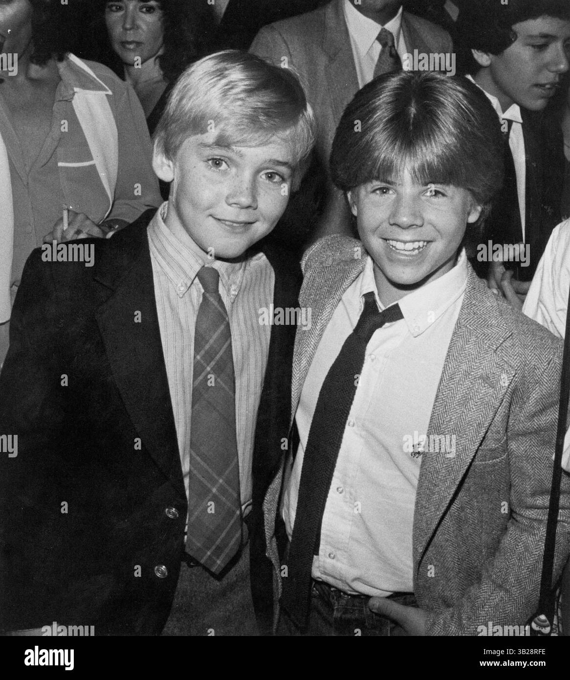 RICKY SCHRODER WITH ADAM RICH AT THE OPENING OF THE BROADWAY MUSICAL ...
