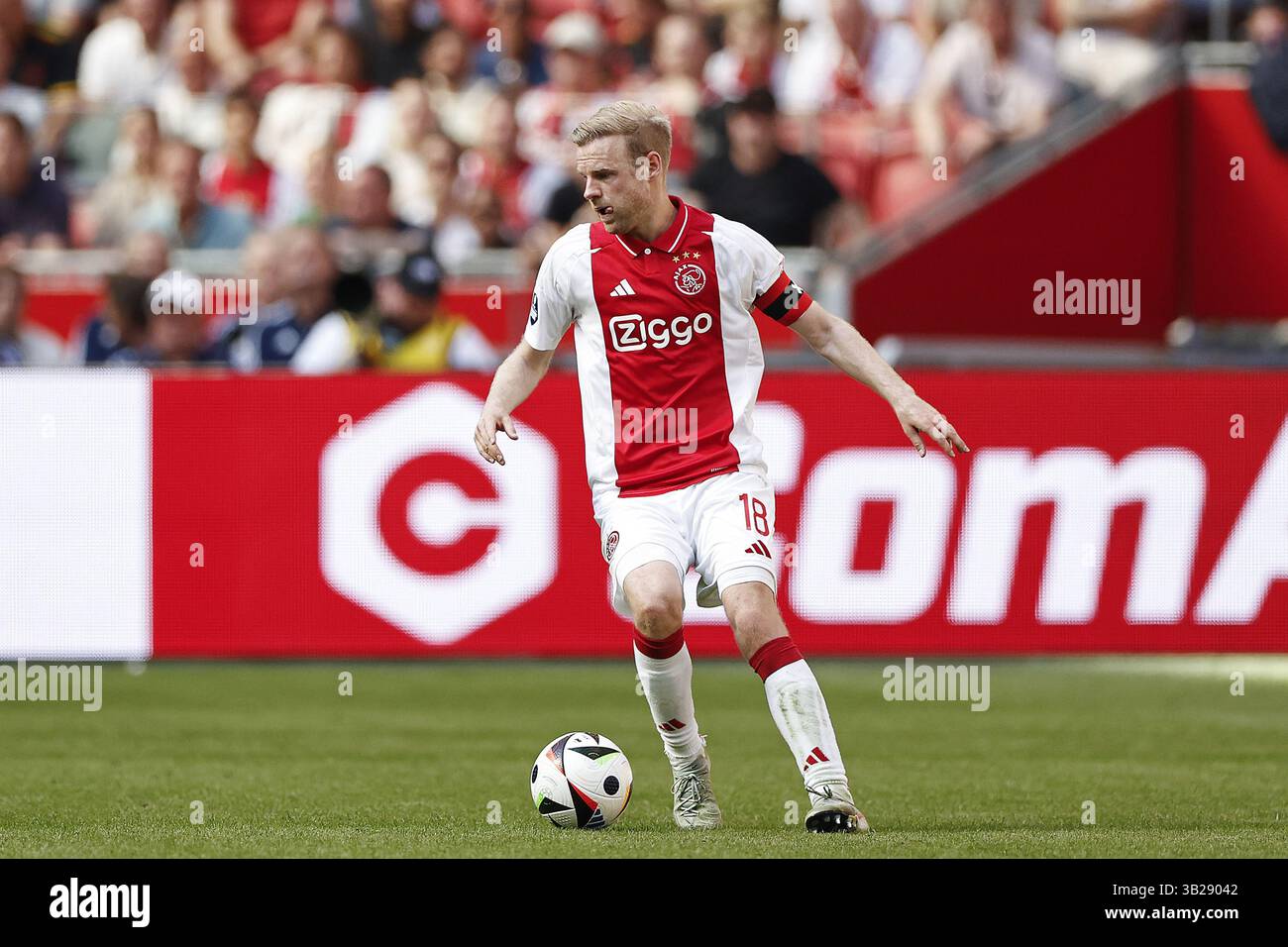 AMSTERDAM - Davy Klaassen of Ajax during the Dutch Eredivisie match ...