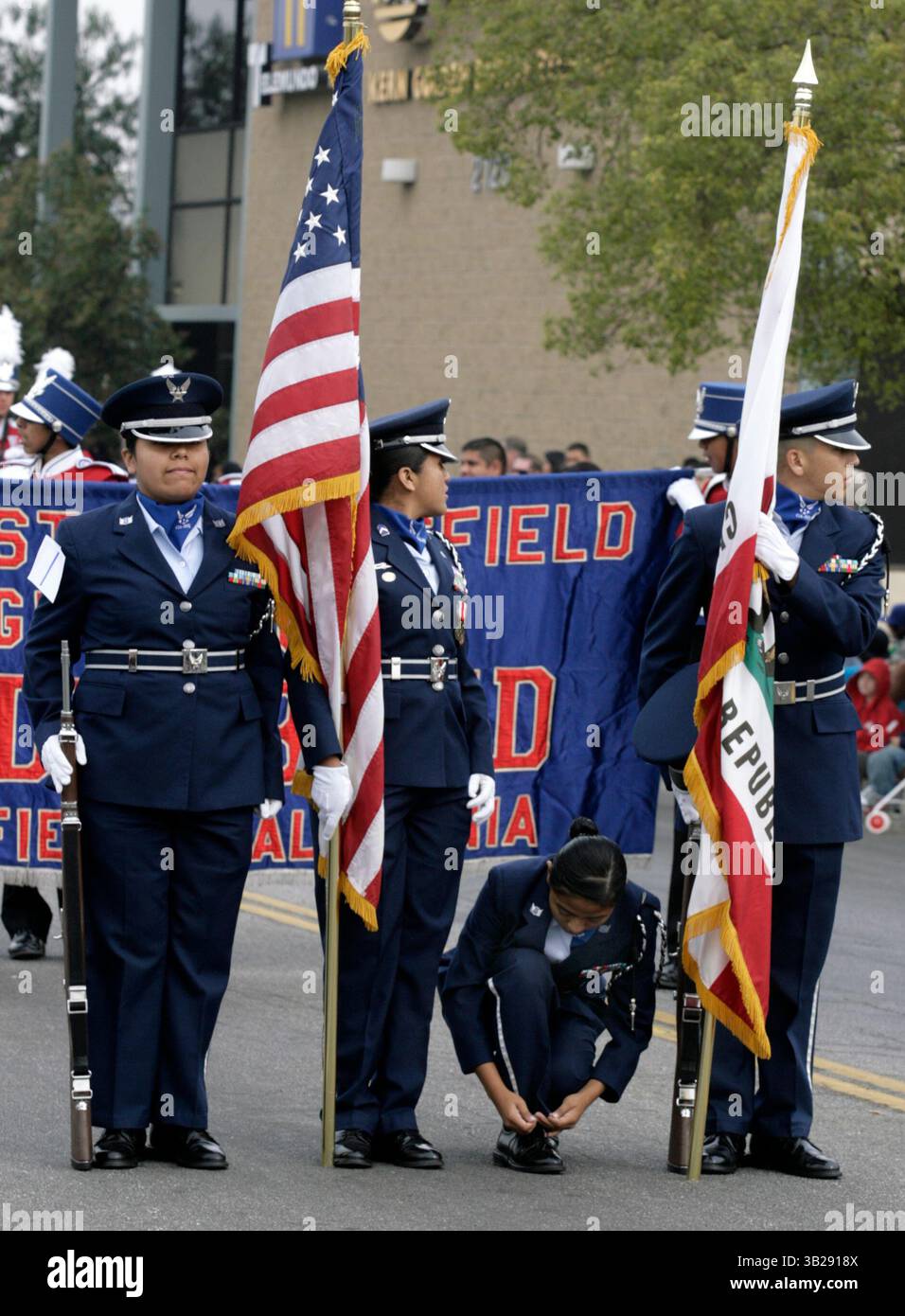 Felix Adamo / The Californian.Bakersfield High JROTC Air Force cadet ...