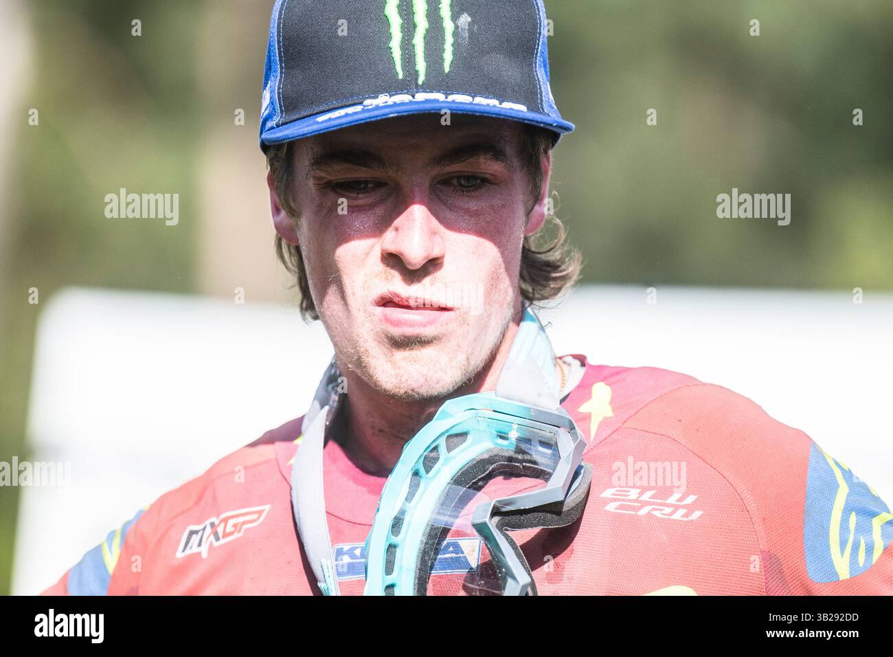 OLDEBROEK, NETHERLANDS - APRIL 26: Jago Geerts of Belgium during the ...