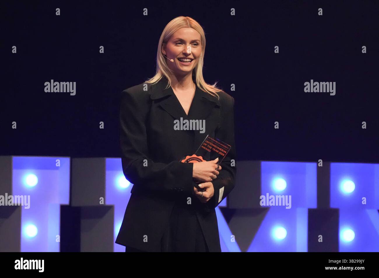 The Founder Summit 2025 26.04.2025 Lena Gercke spricht bei der Gründer- und ...