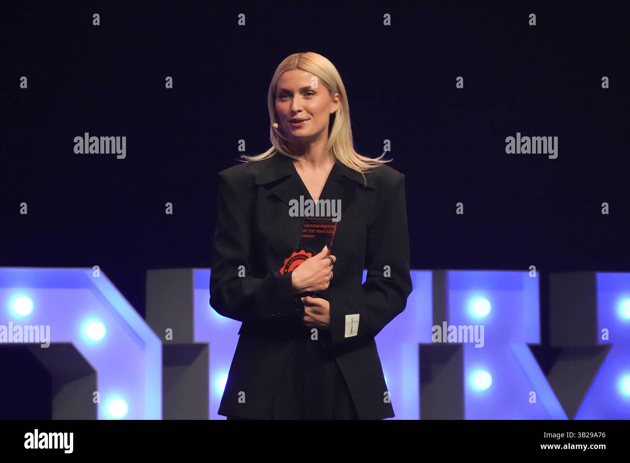 The Founder Summit 2025 26.04.2025 Lena Gercke spricht bei der Gründer- und ...