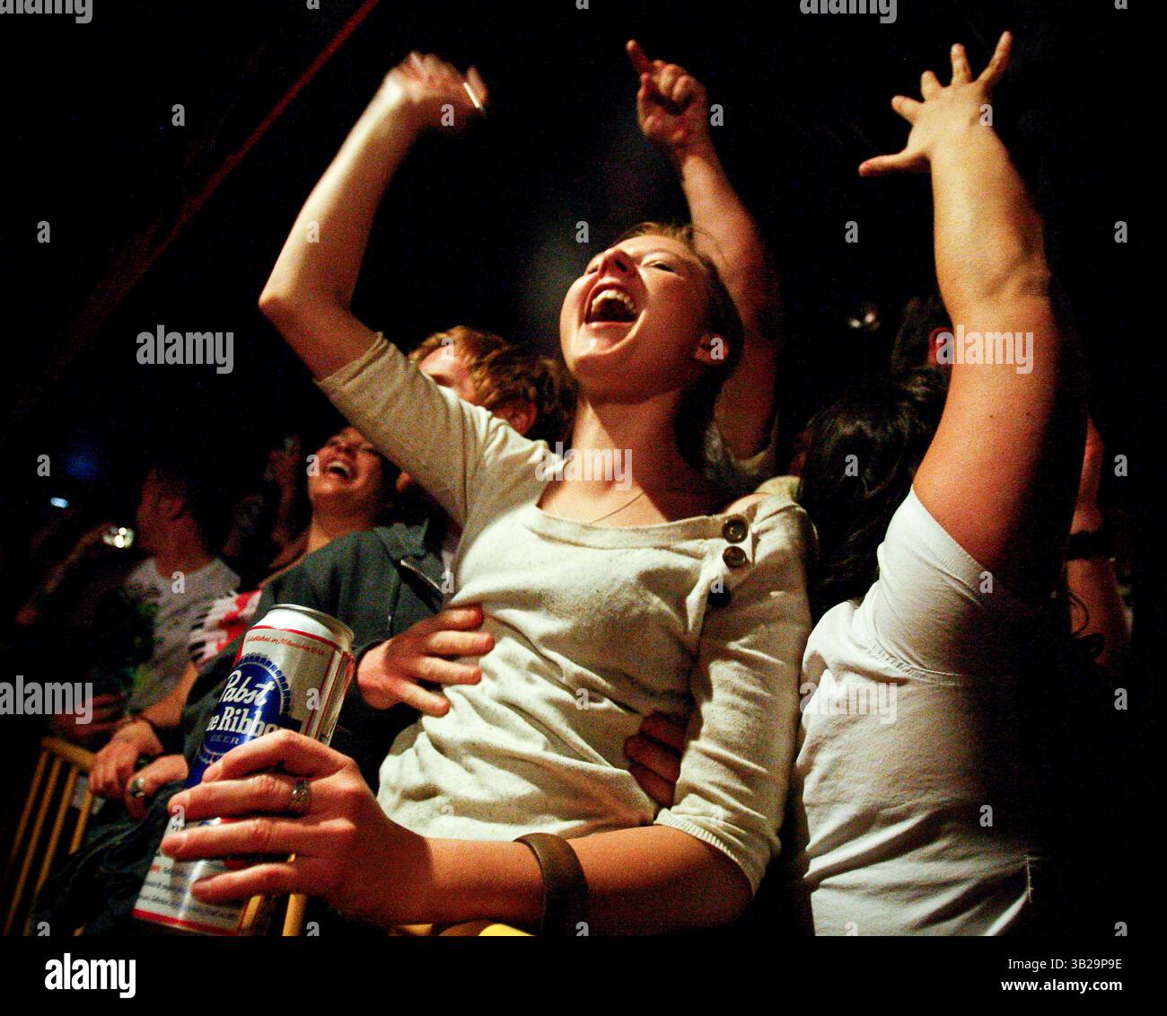 May 14, 2009 - Denver, Colorado, USA - Stacey Mass cheers on the ...