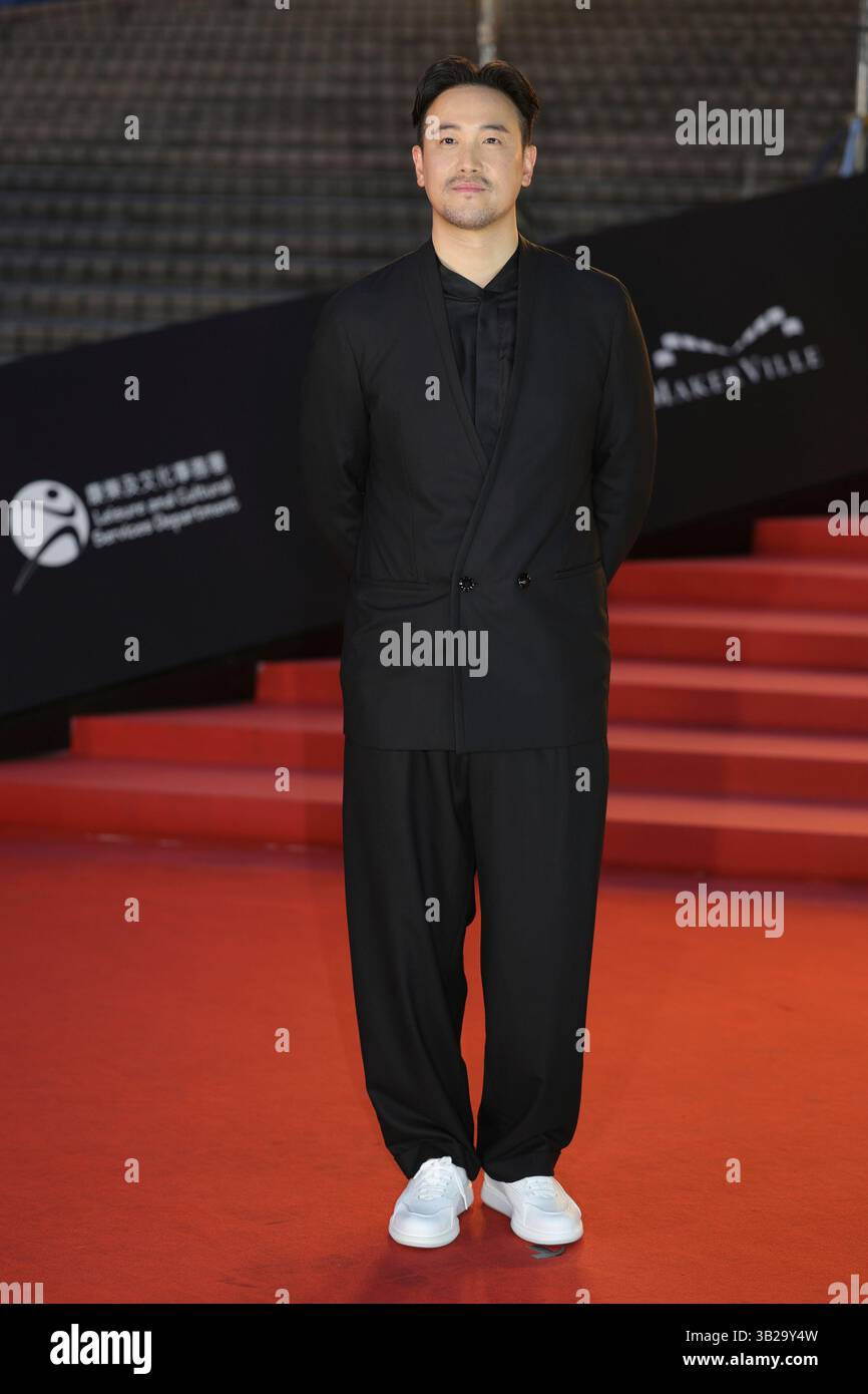 Derek Tsang arrives for the 43rd Hong Kong Film Awards at the Hong Kong ...