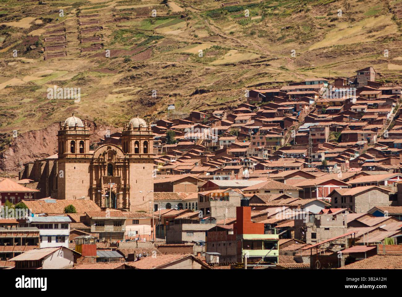 Cuzco, Peru, May 6th, 2009: The Watchful Sentinel: Belén Church ...