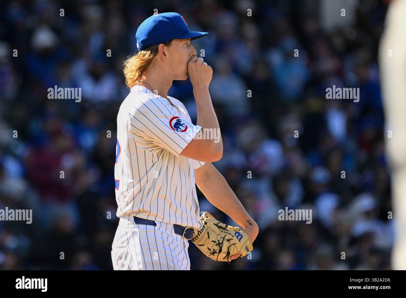 Chicago Cubs pitcher Ben Brown (32) during the second inning of a ...