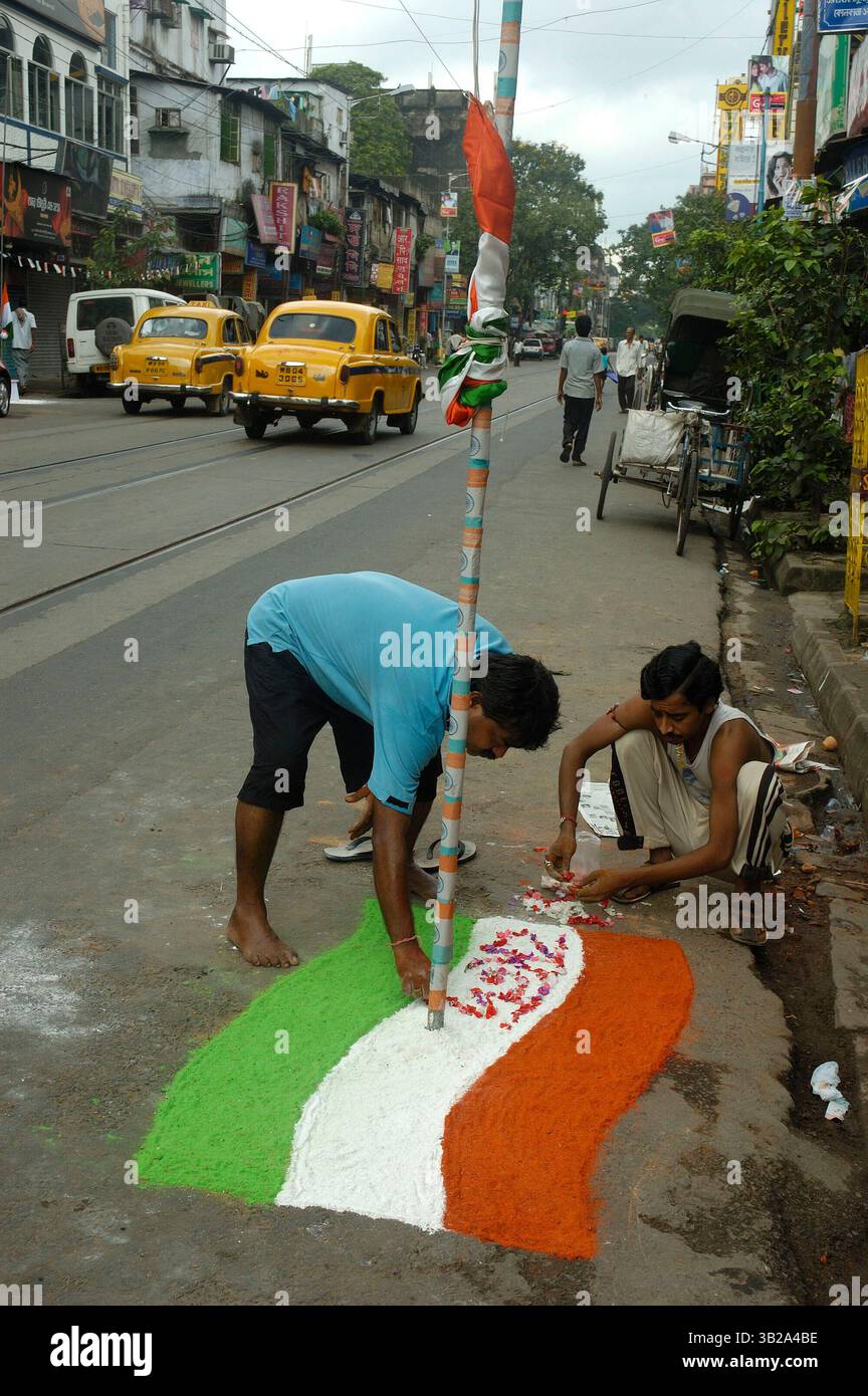 Aug 15, 2008 - Kolkata, West Bengal, India - Aug 15,2008-Kolkata,West ...