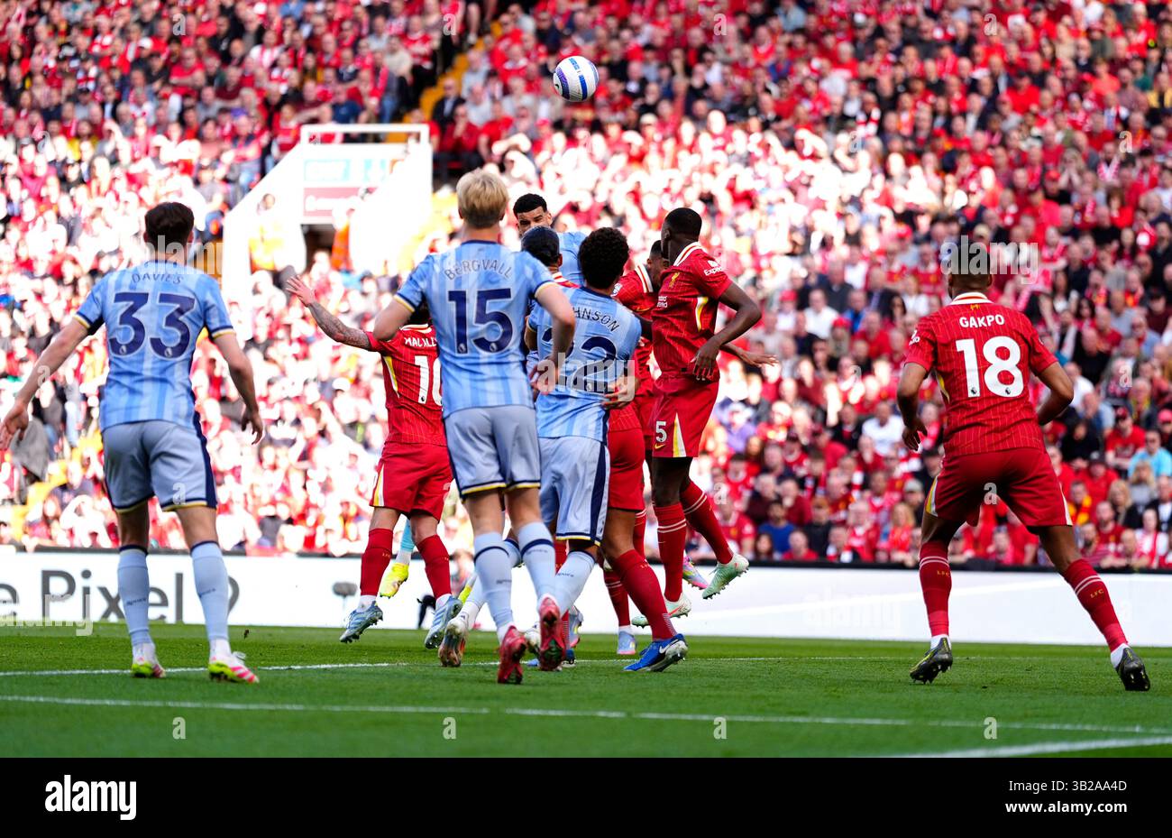 April 2025 liverpool tottenham hi-res stock photography and images - Alamy