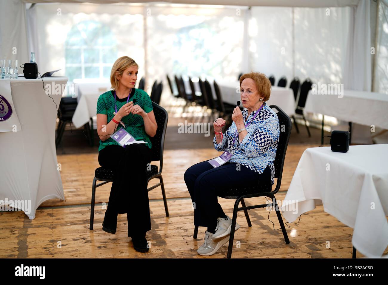 Countdown star Rachel Riley interviews Holocaust survivor Mala Tribich ...