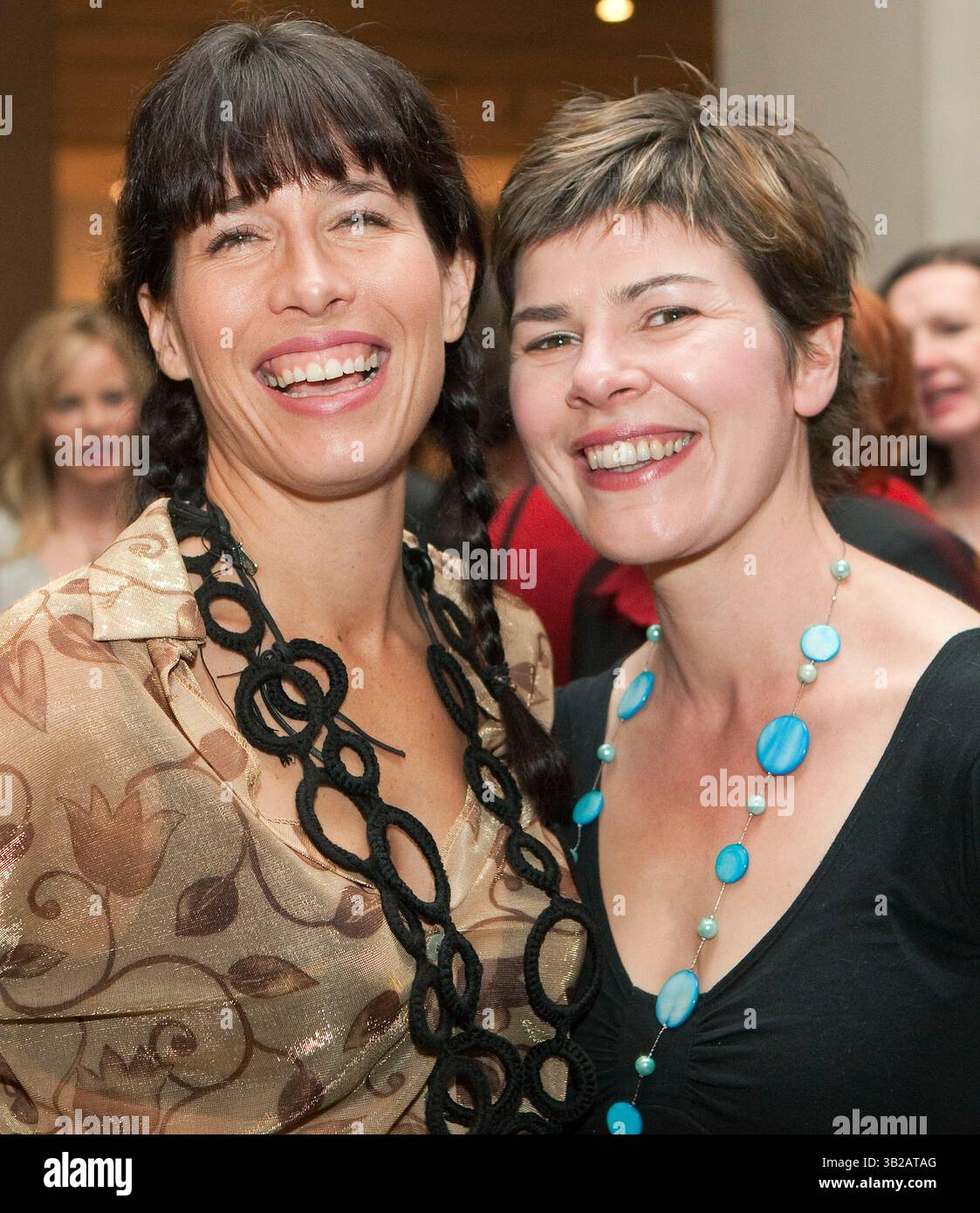 Nov 13, 2009 - Calgary, Alberta, Canada - Actors ANDREA MENARD (L) and ...