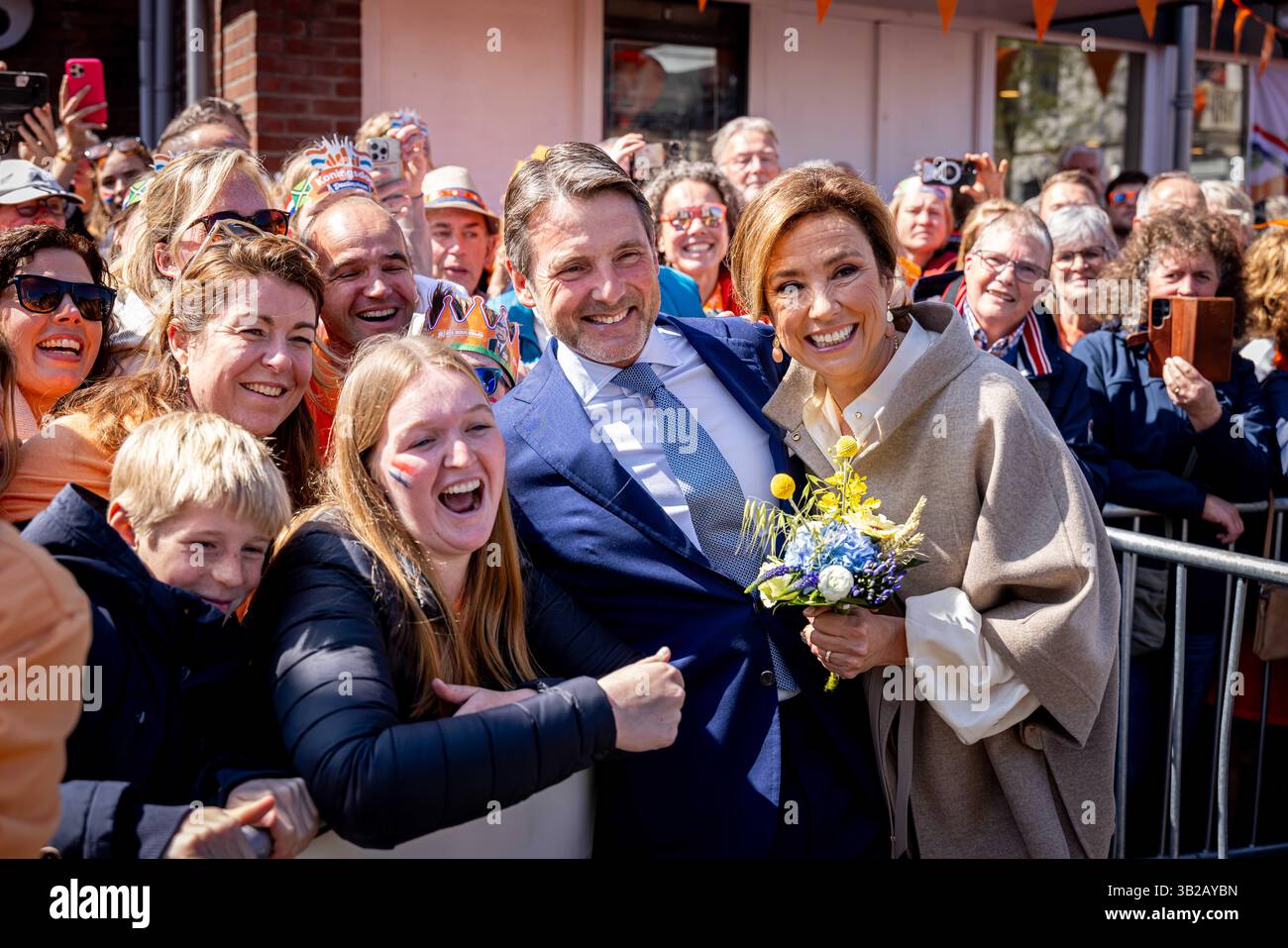Doetinchem, The Netherlands. 26th Apr, 2025. Prince Maurits, Princess ...