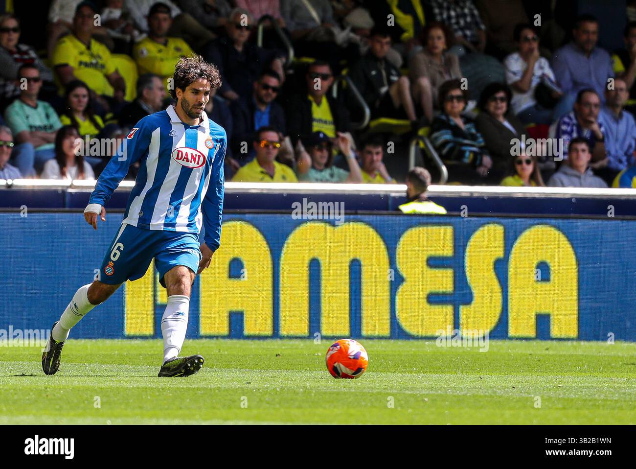 Leandro Cabrera of Espanyol in action during the Spanish league, LaLiga ...