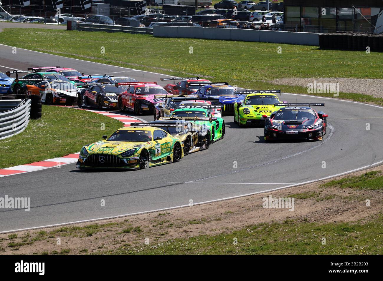 Oschersleben, Deutschland. 27th Apr, 2025. DTM - Rennen Oschersleben ...