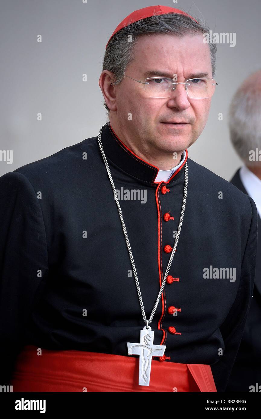 VATICAN CITY, VATICAN - APRIL 26: Cardinal Americo Manuel Alves Aguiar ...