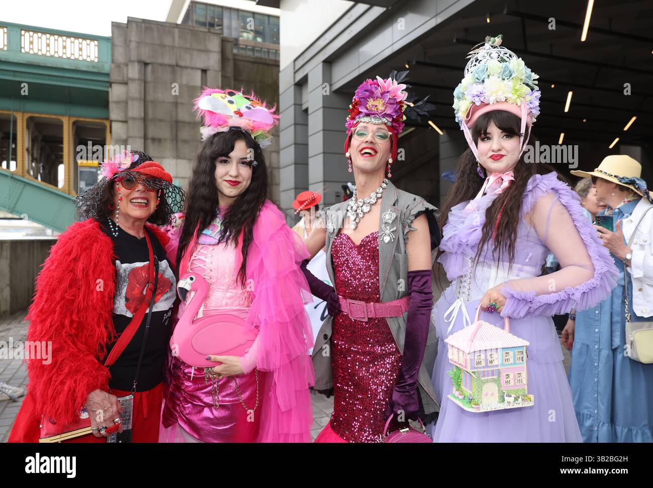 London, UK, 27th April 2025. The World Hat Walk in London, which was ...
