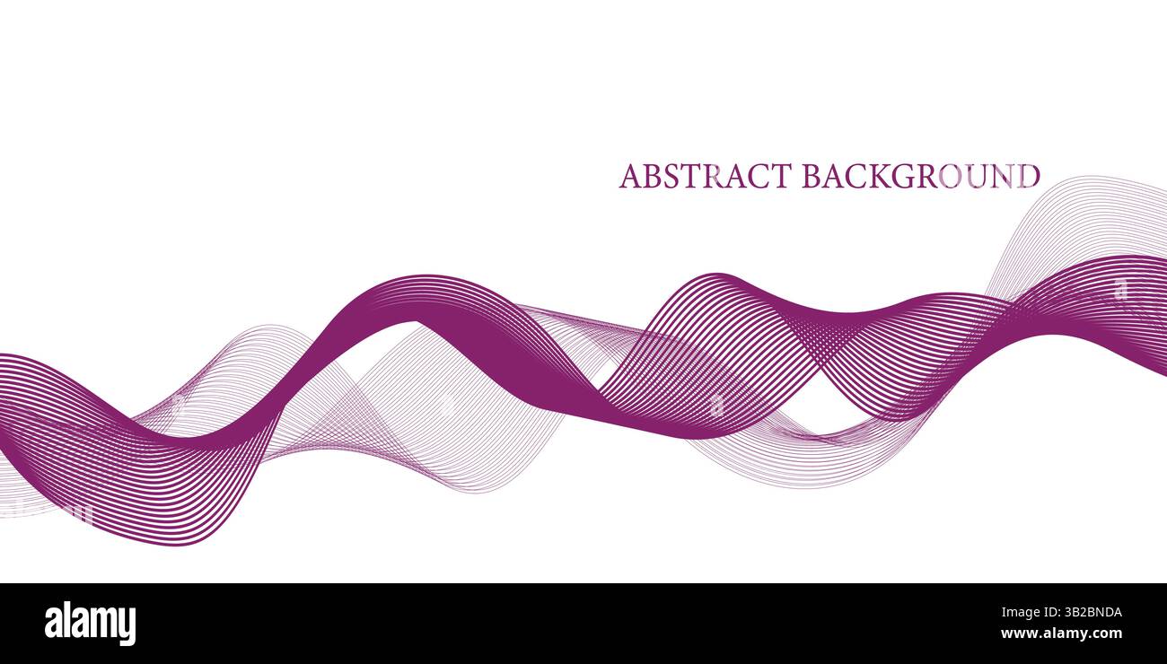 Abstract digital dynamic waves purple Stock Vector Images - Alamy