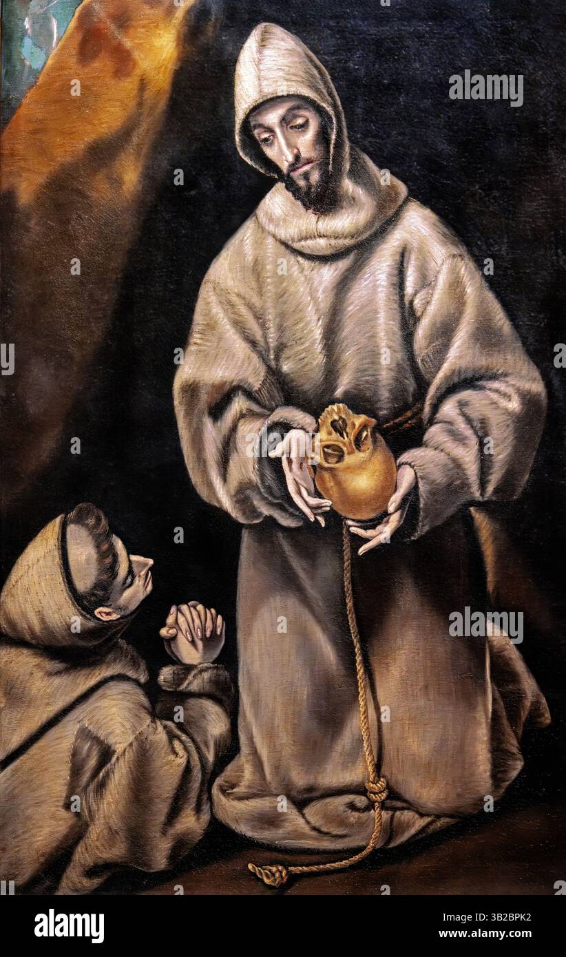 (Castres) Saint Francis of Assisi and Brother Leo - El Greco, Goya ...