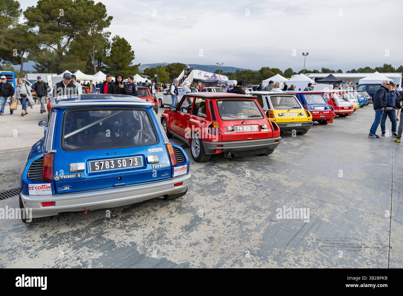 Ambiance expo Renault 5 turbo portrait, during the 2025 KENNOL Grand ...