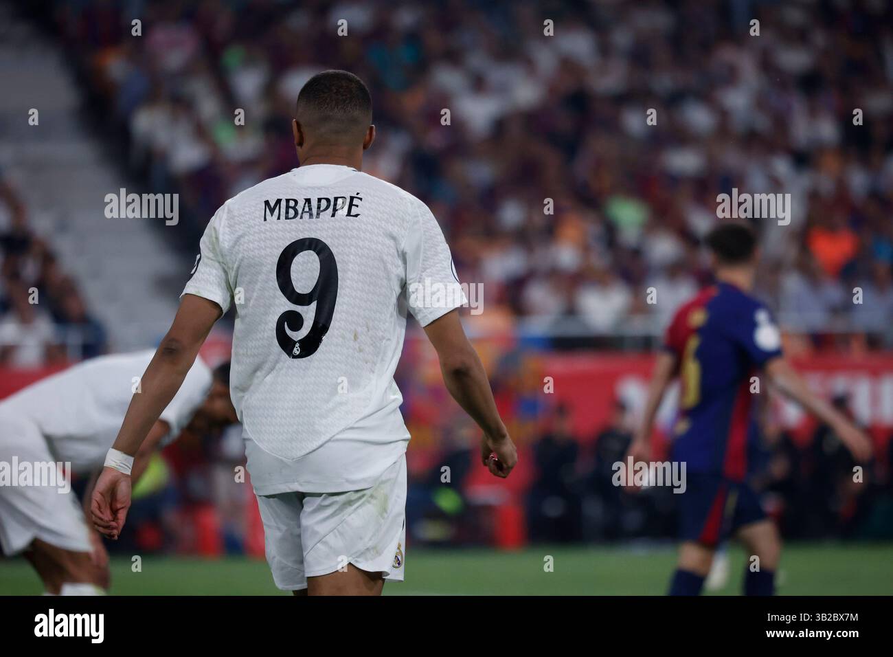 SEVILLE, SPAIN - APRIL 26, 2025: Kylian Mbappe during Copa del Rey ...