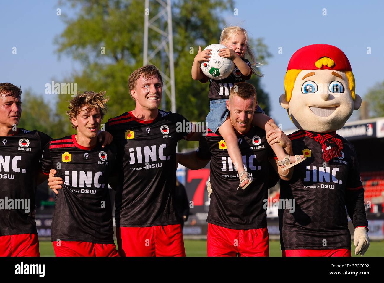 Rotterdam - Noah Naujoks of Excelsior Rotterdam, Nolan Martens of ...