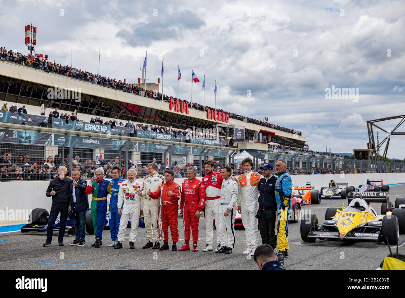 PROST Nicolas (fra), MONTAGNY Franck (fra), portrait, VILLENEUVE Jacques (fra), portrait ...
