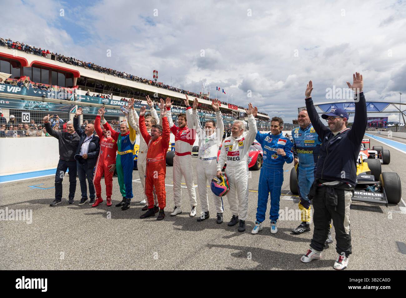 PROST Nicolas (fra), MONTAGNY Franck (fra), portrait, VILLENEUVE Jacques (fra), portrait ...