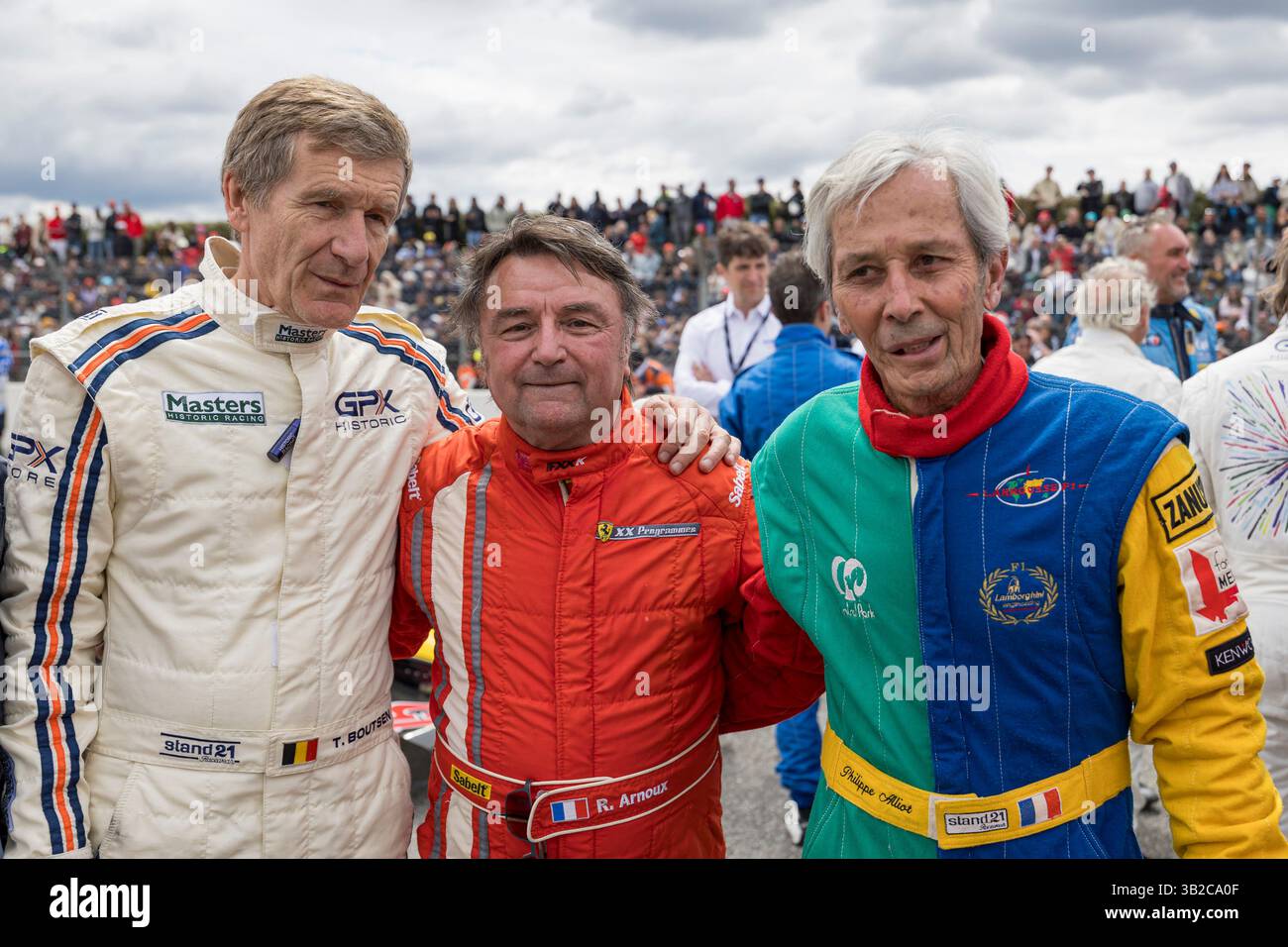 ARNOUX René (fra), portrait, ALLIOT Philippe, portrait, BOUTSEN Thierry ...