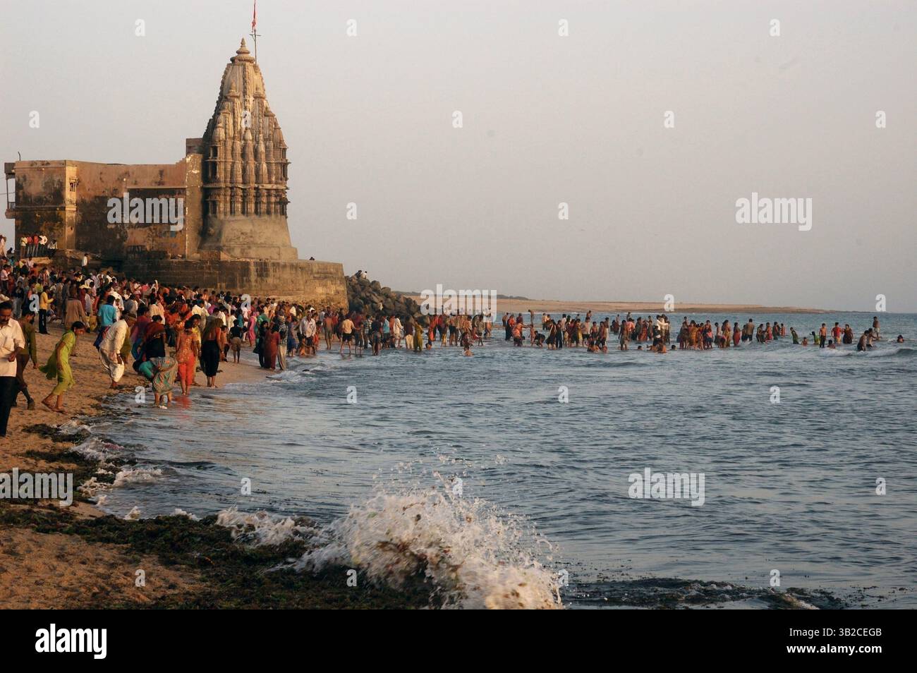 Dec 01, 2009 - Dwarka, Gujarat, India - Dwaraka temple, situated in ...