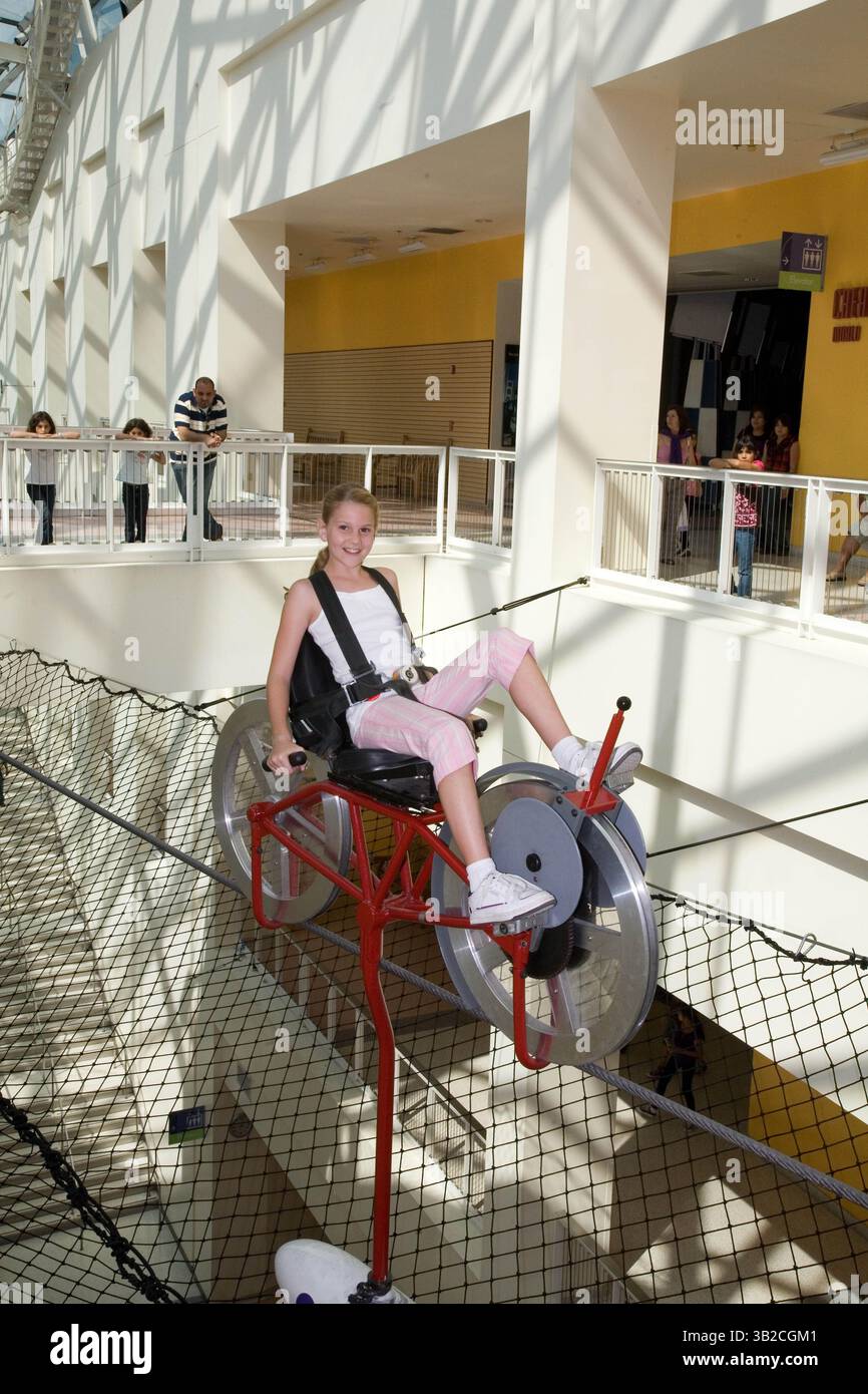 Dec 13, 2009 - Los Angeles, California, USA - A pre-teen girl rides the ...