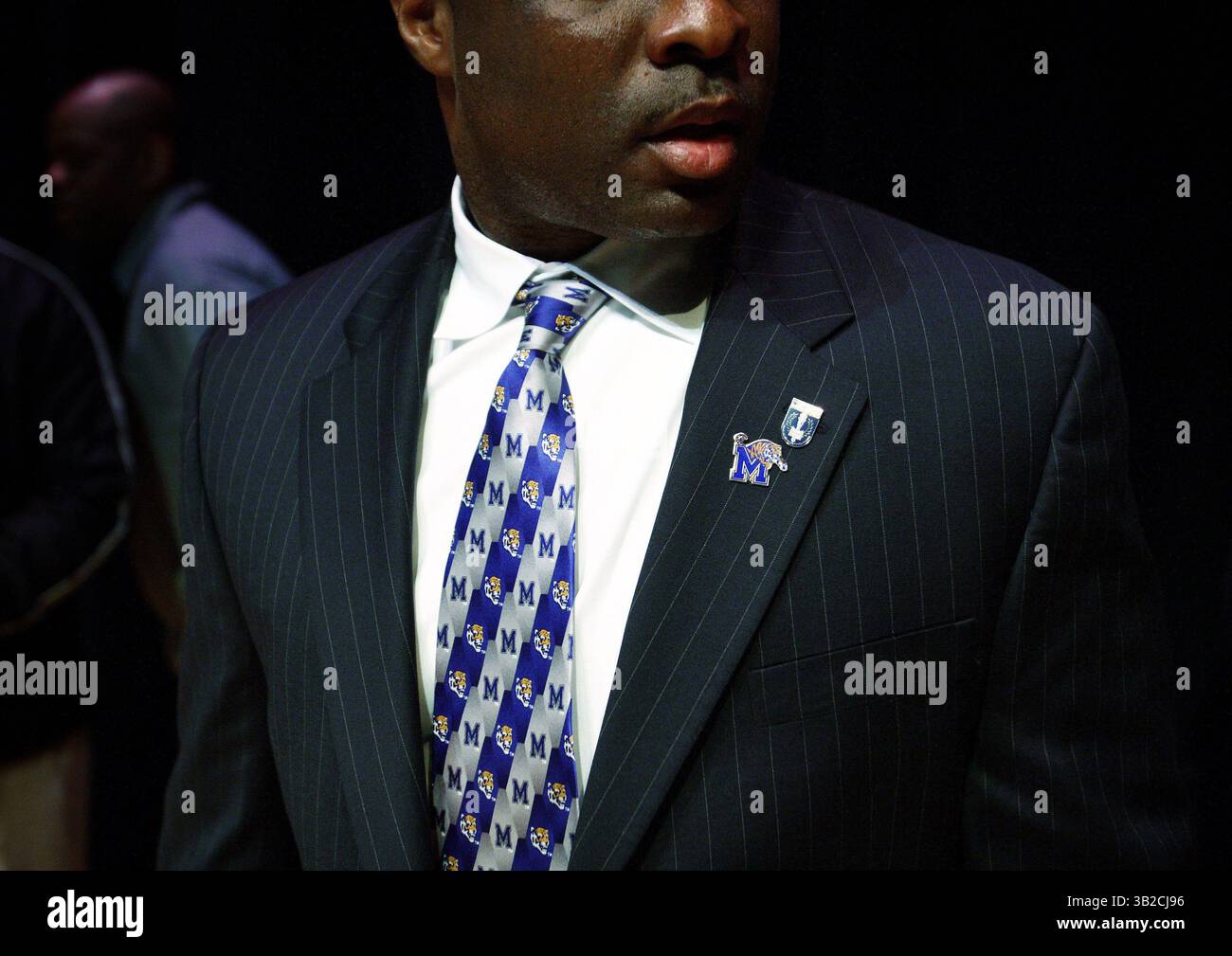 Adorned in football paraphernalia hi-res stock photography and images ...