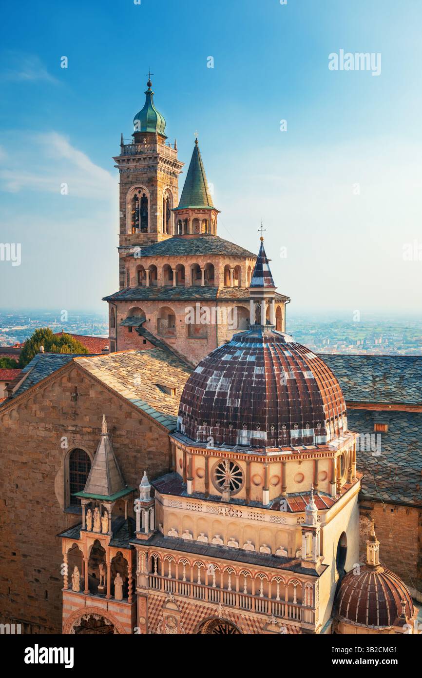 Papal Basilica of Saint Mary Major,Santa Maria Maggiore,Bergamo Italy ...